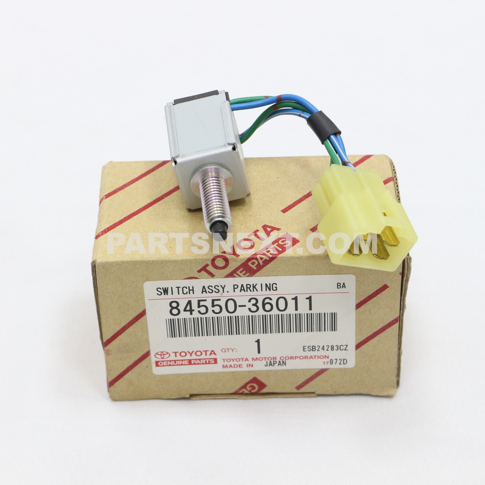 Toyota :: 84550-36011 SWITCH ASSY, PARKING BRAKE