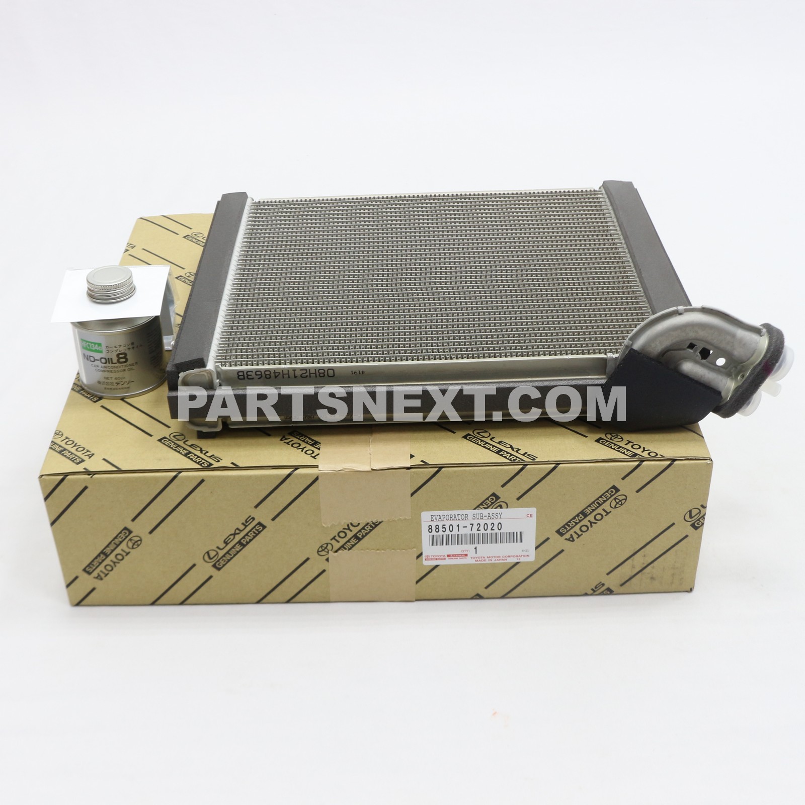 Toyota :: 88501-72020 EVAPORATOR SUB-ASSY, COOLER, NO.1