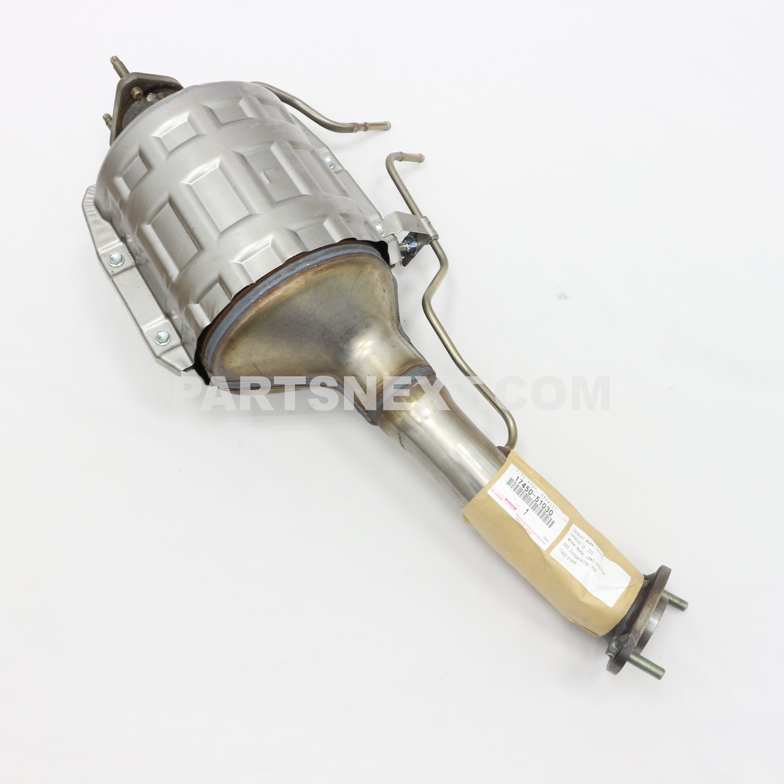 Toyota :: 17450-51030 PIPE ASSY, EXHAUST, FRONT NO.2