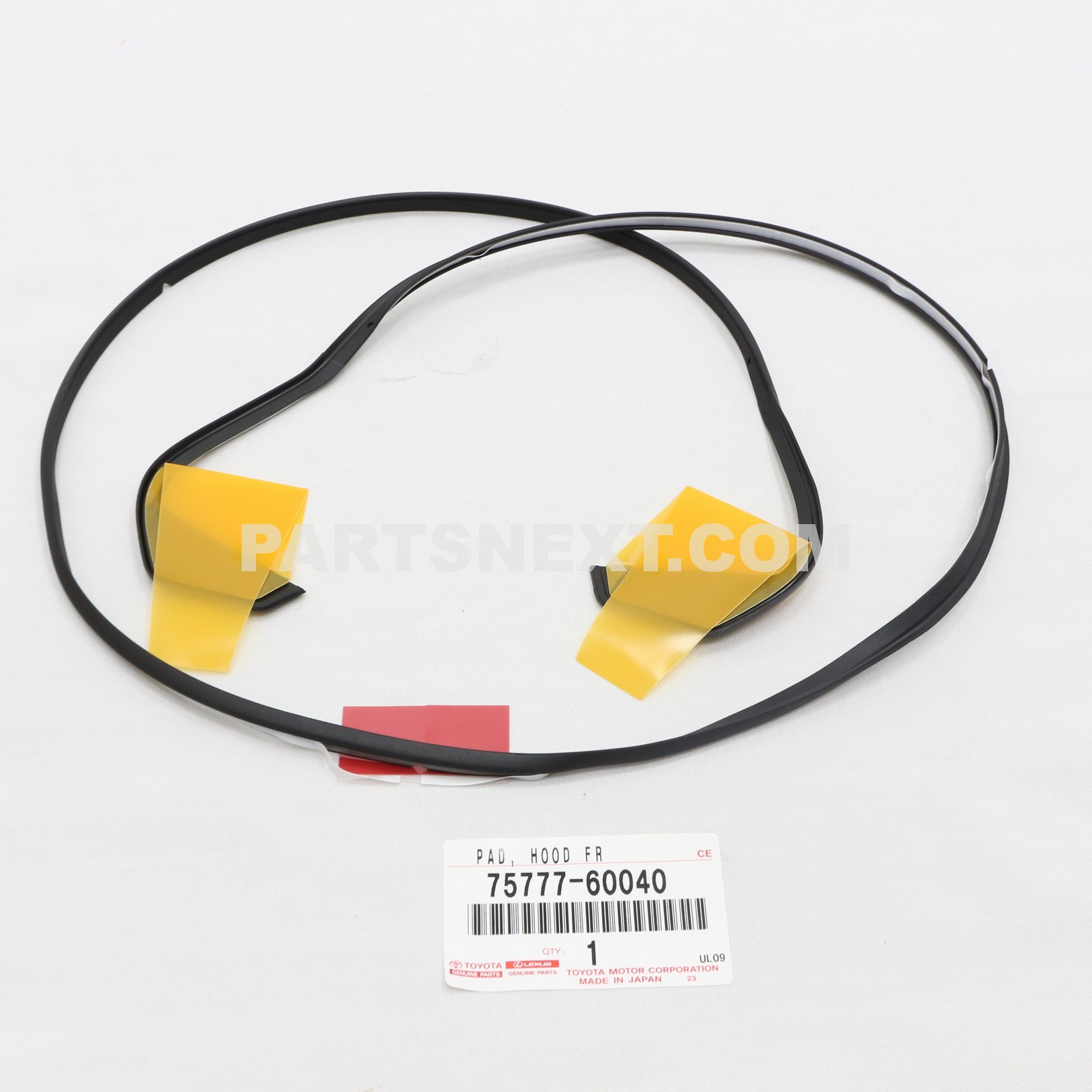 Toyota :: 75777-60040 PAD, HOOD FRONT MOULDING