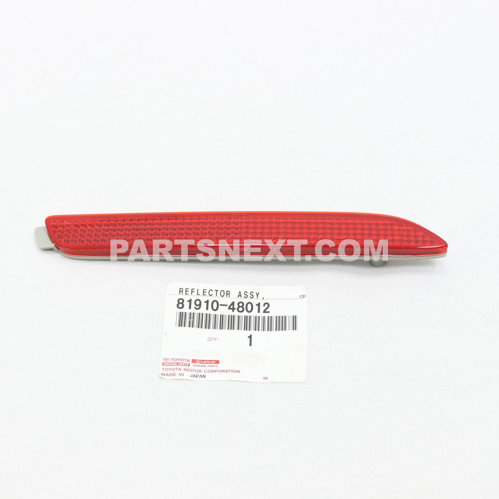 Toyota :: 81910-48012 REFLECTOR ASSY, REFLEX, RH