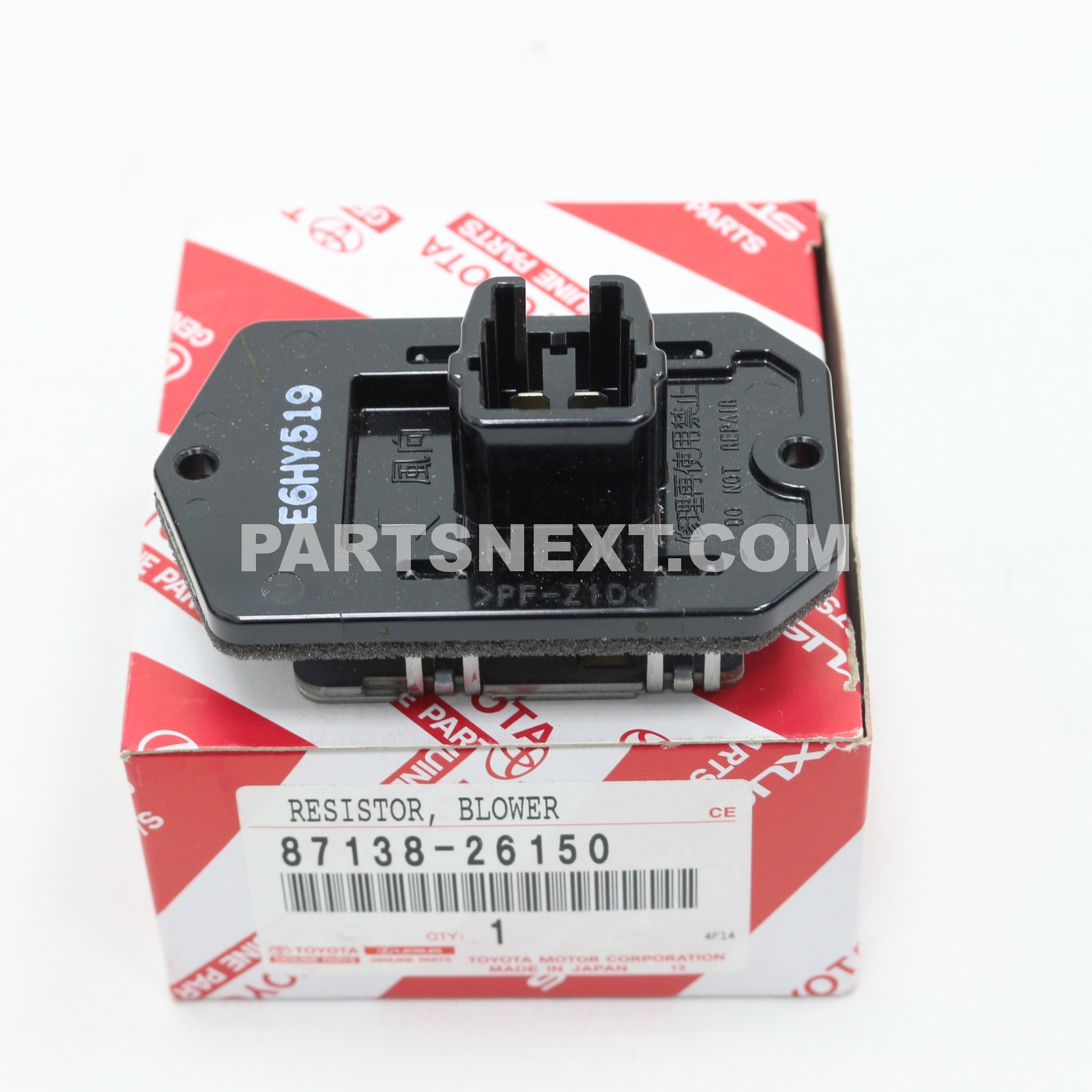 Toyota :: 87138-26150 RESISTOR, BLOWER