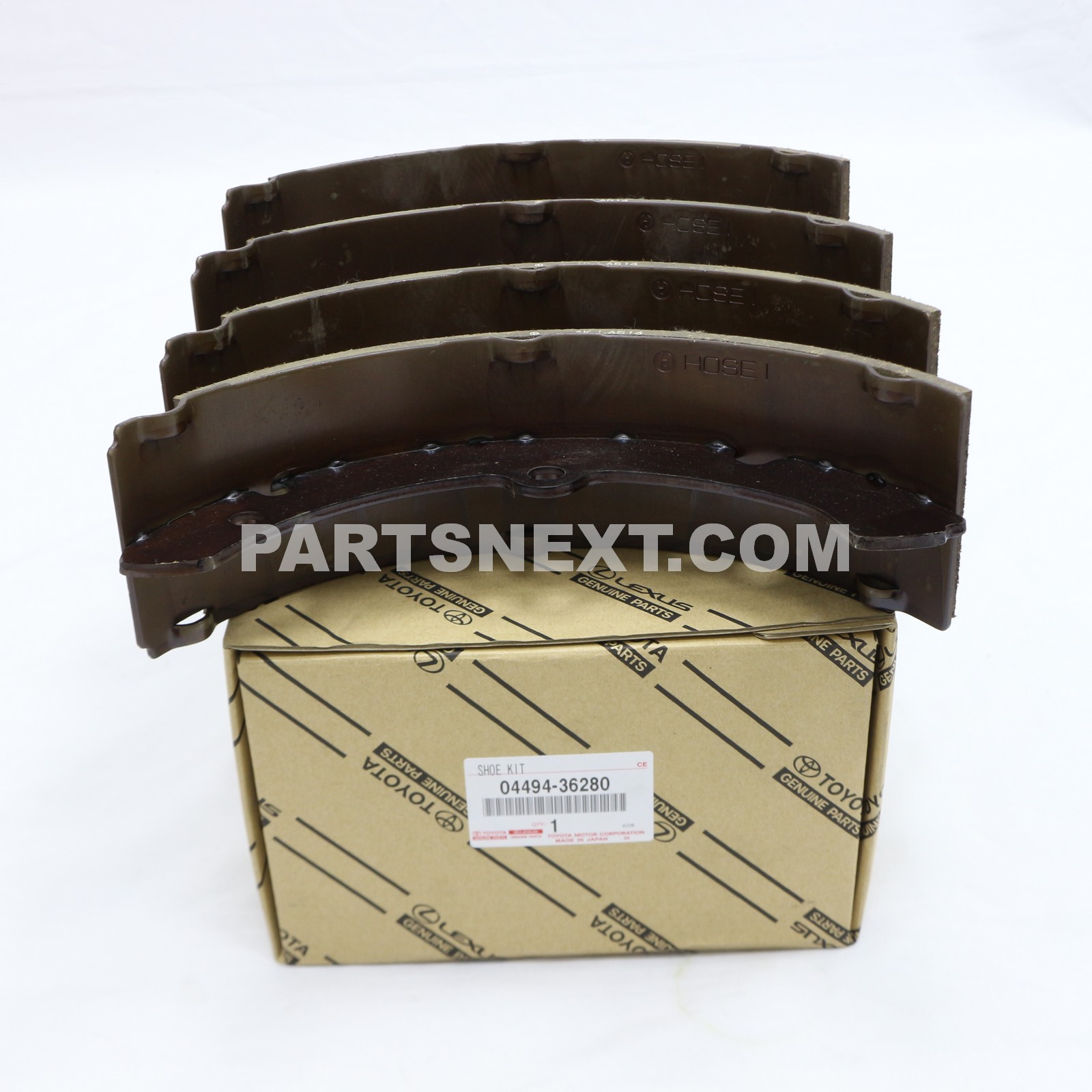 Toyota :: 04494-36280 SHOE KIT, REAR BRAKE