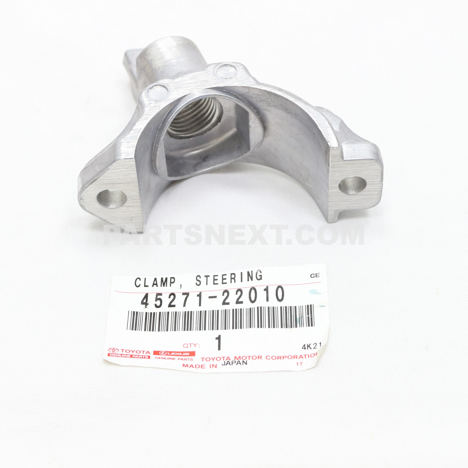 Toyota :: 45271-22010 CLAMP, STEERING COLUMN, UPPER