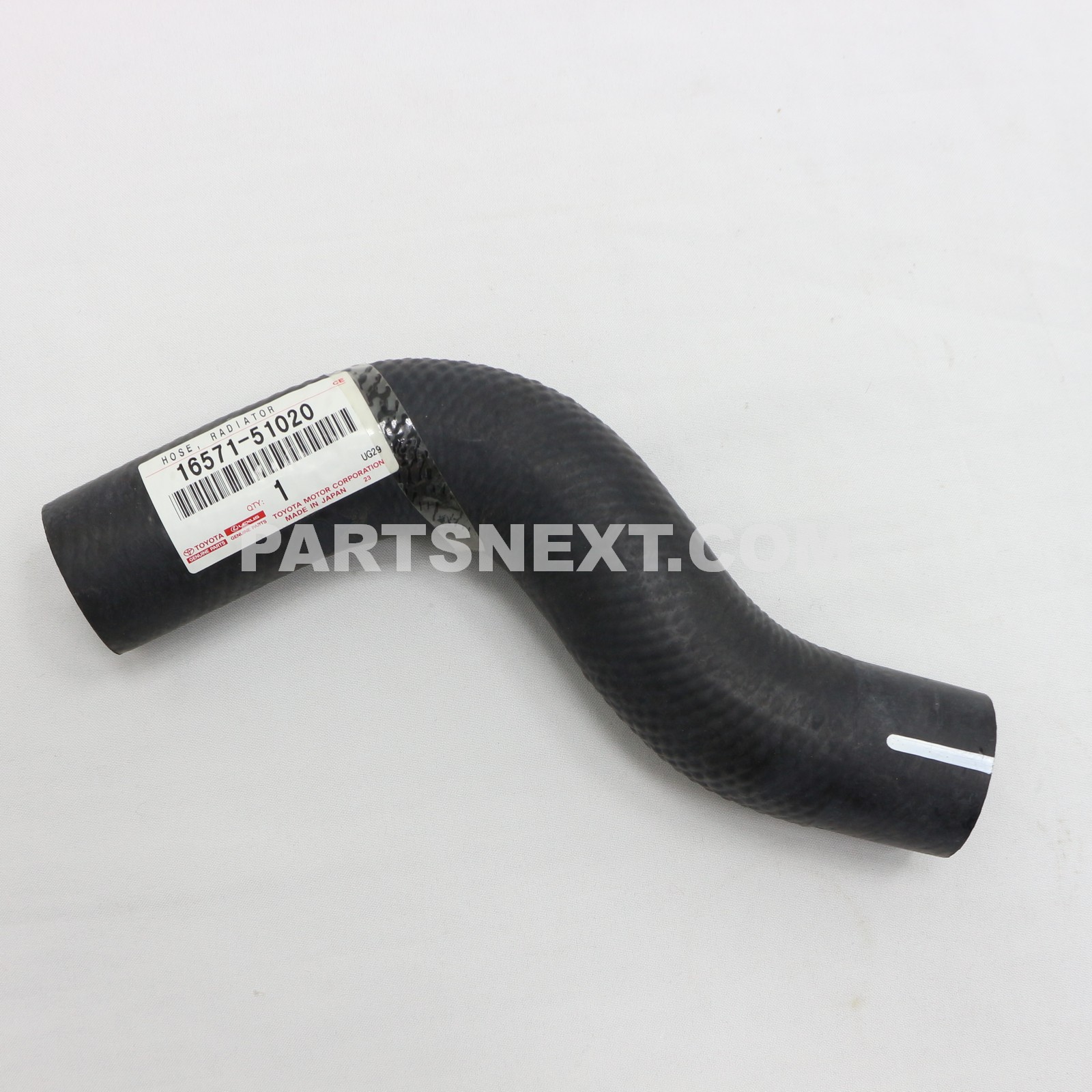 Toyota :: 16571-51020 HOSE, RADIATOR, NO.1