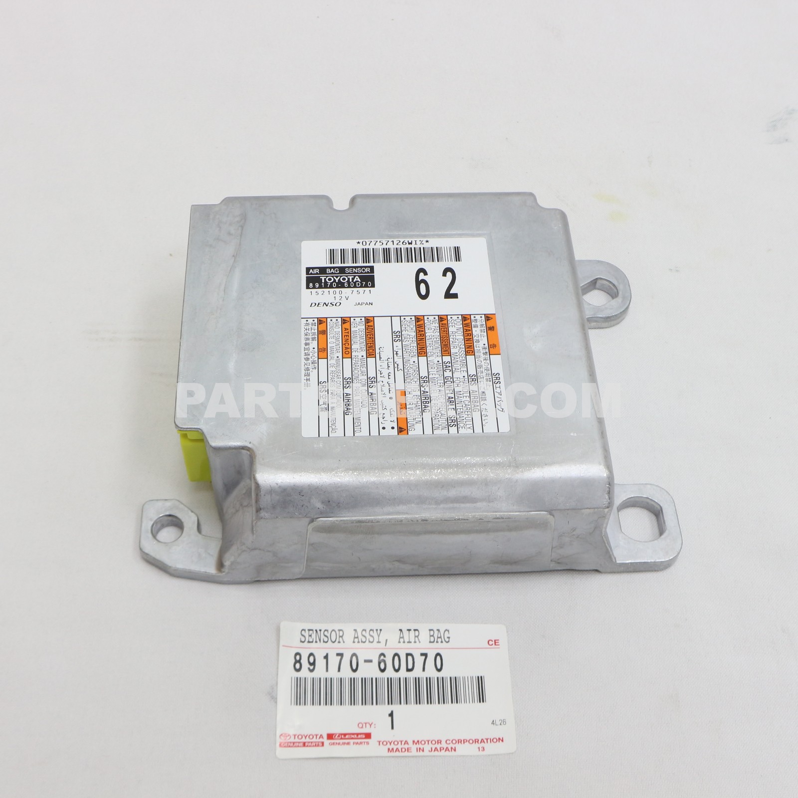 Toyota :: 89170-60D70 SENSOR ASSY AIR BAG