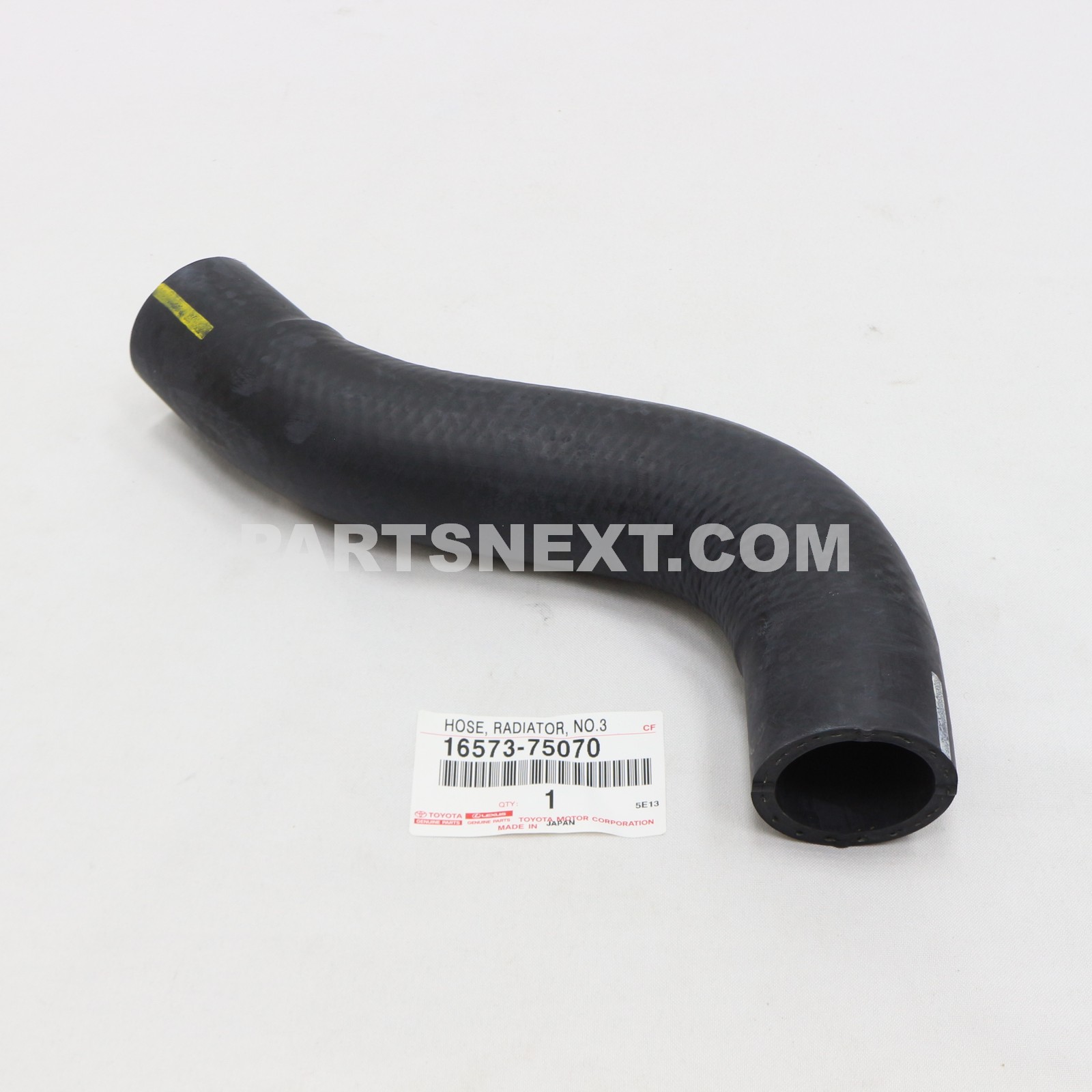 Toyota :: 16573-75070 HOSE, RADIATOR, NO.3
