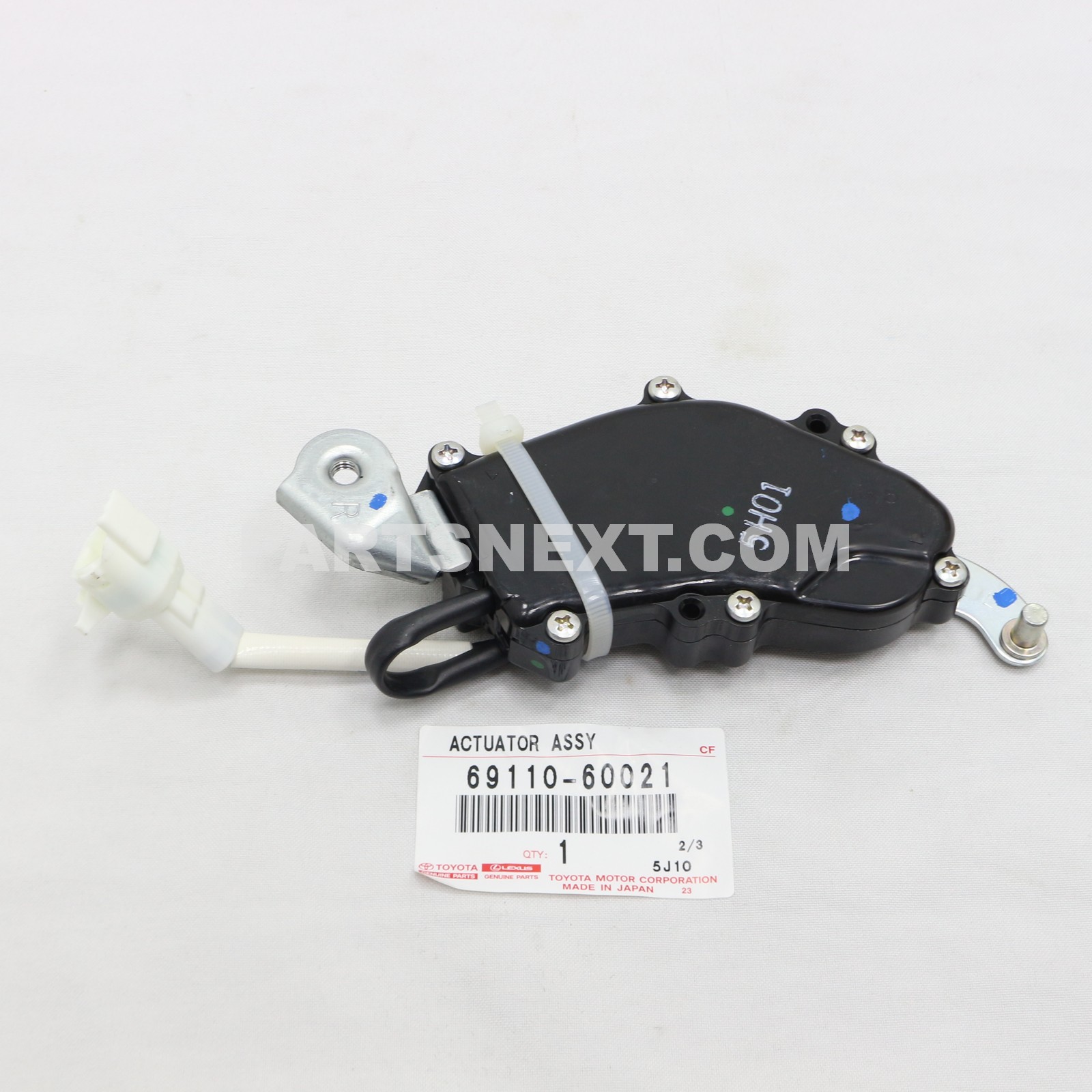 Toyota :: 69110-60021 ACTUATOR ASSY, FRONT DOOR LOCK, RH