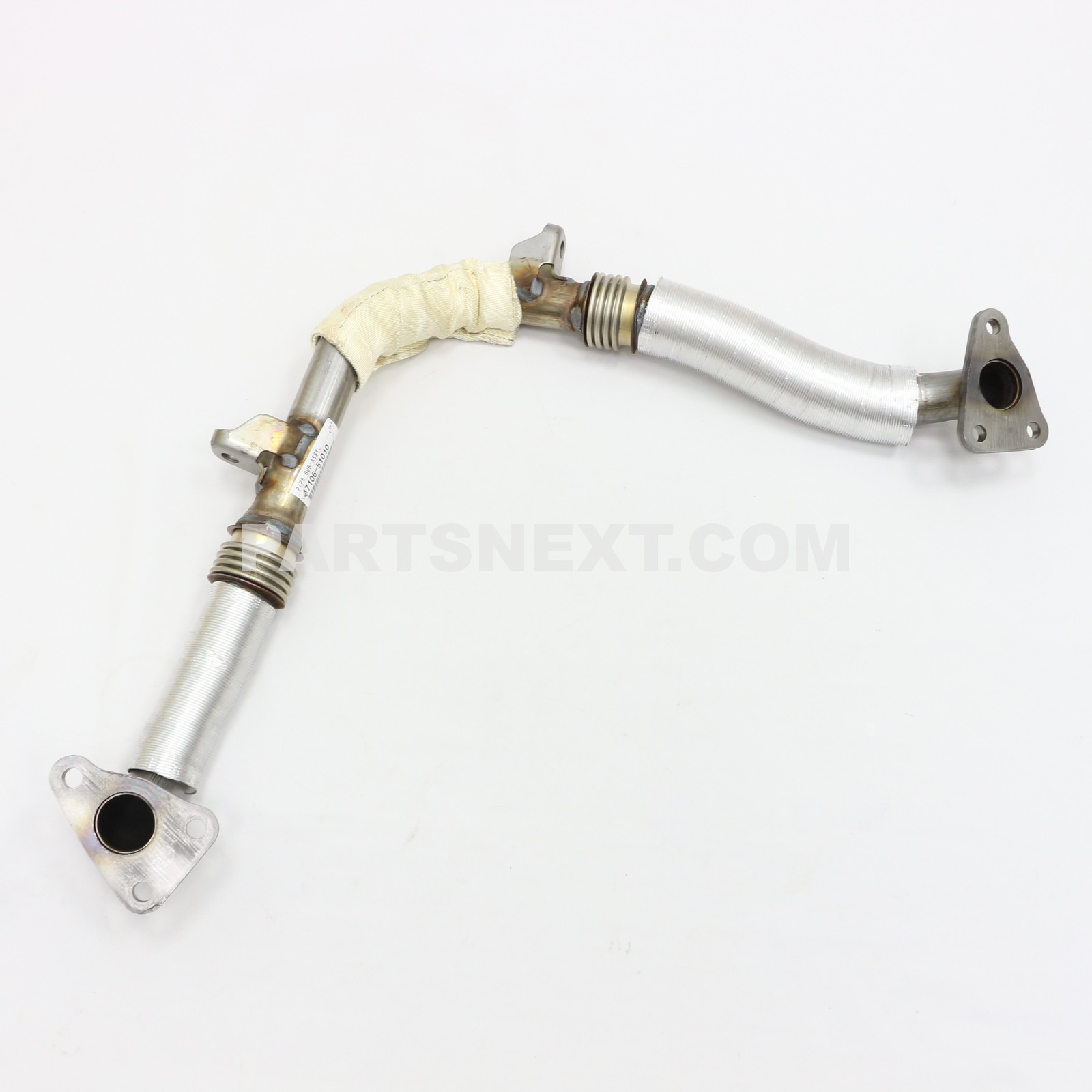 Toyota :: 17106-51010 PIPE SUB-ASSY, EXHAUST CROSSOVER