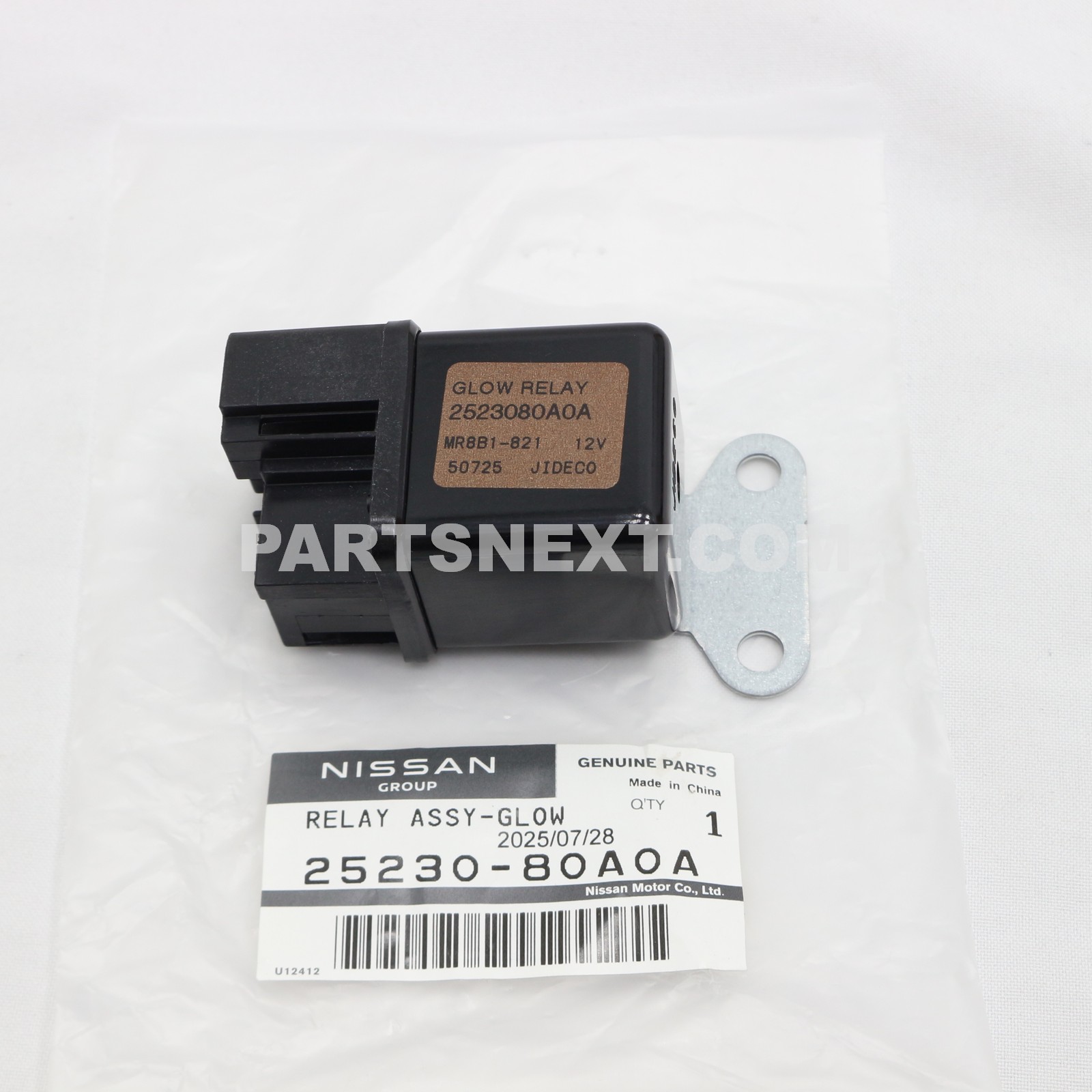 Nissan :: 25230-80A0A RELAY ASSY-GLOW PLUG