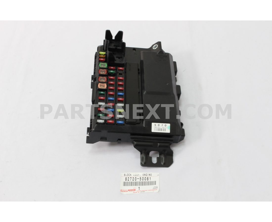 Toyota :: 82720-50081 BLOCK ASSY, ENGINE ROOM JUNCTION