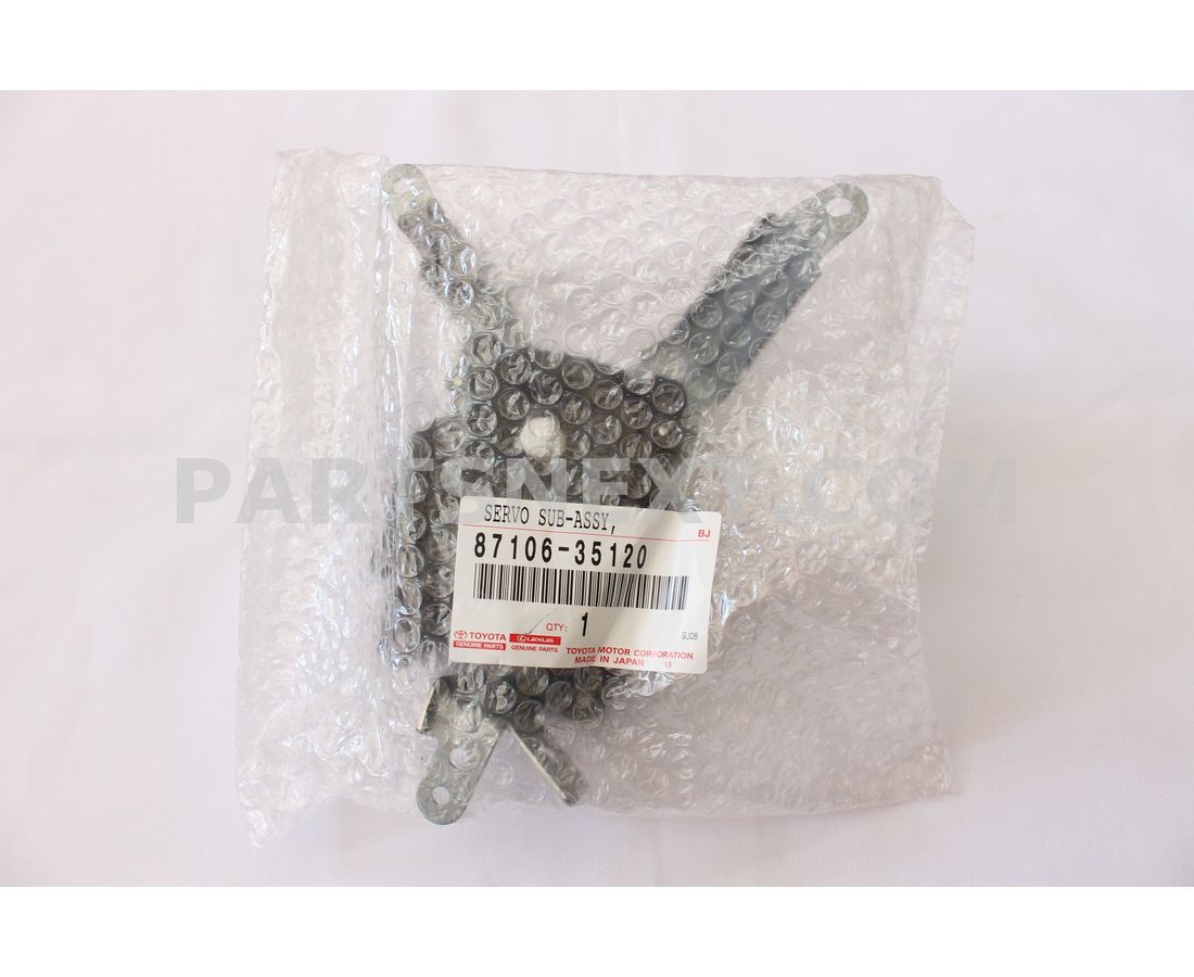 Toyota :: 87106-35120 SERVO SUB-ASSY, DAMPER(FOR MODE)