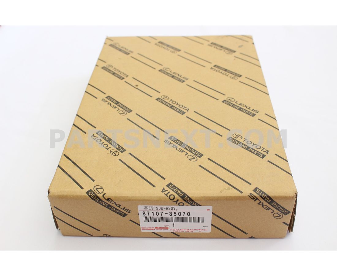 Toyota :: 87107-35070 UNIT SUB-ASSY, HEATER RADIATOR