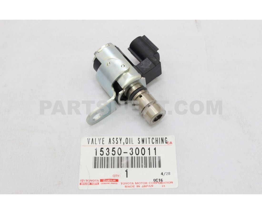 Toyota :: 15350-30011 VALVE ASSY, OIL PRESSURE SWITCHING