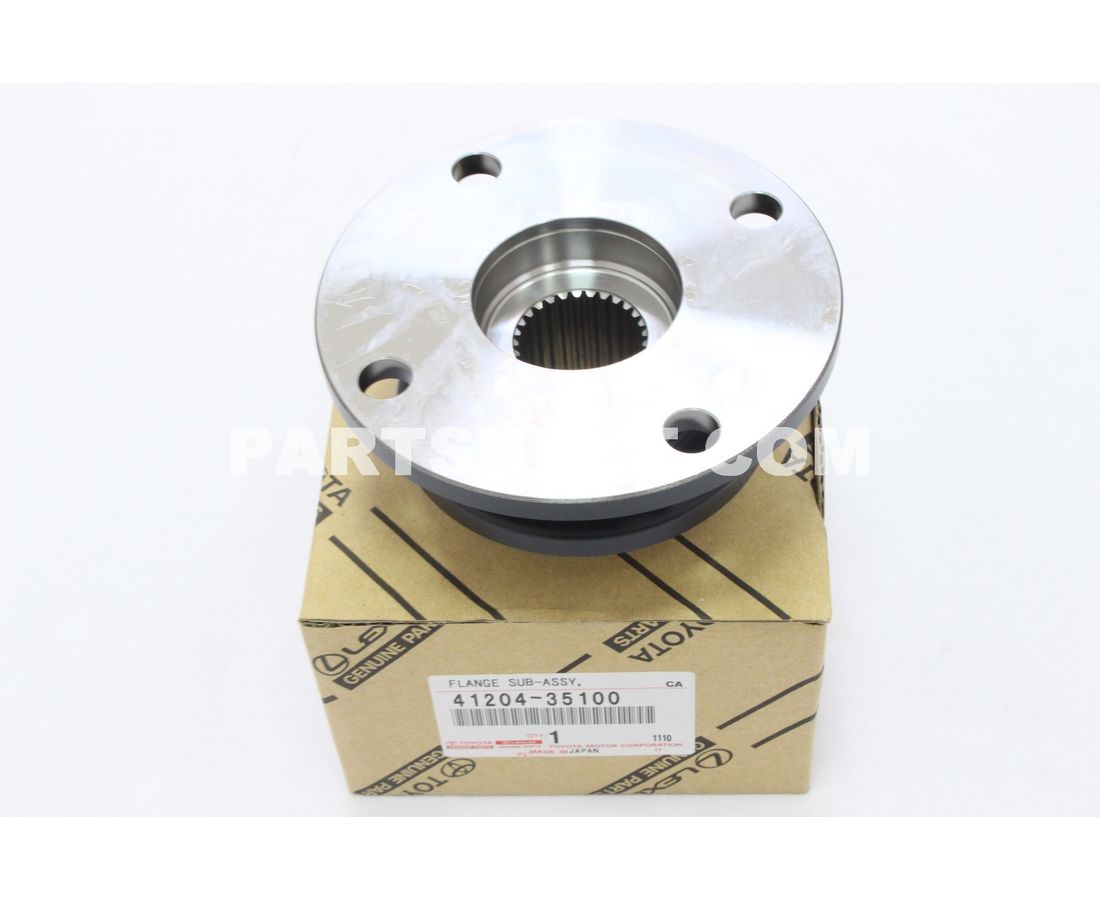 Toyota :: 41204-35100 FLANGE SUB-ASSY, REAR DRIVE PINION COMPANION, REAR