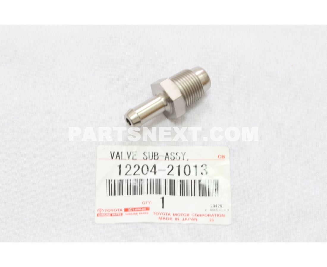 Toyota :: 12204-21013 VALVE SUB-ASSY, VENTILATION