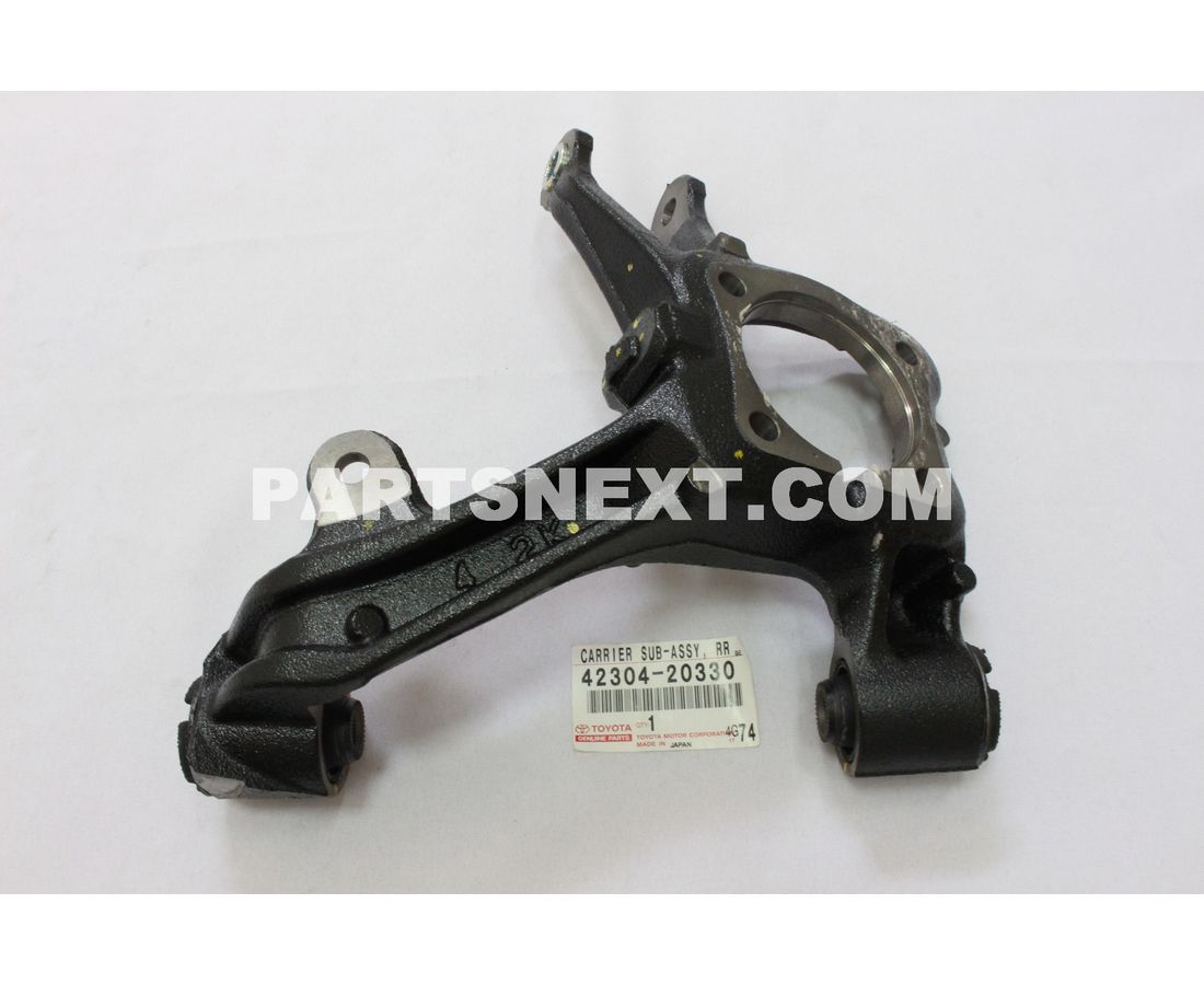 Toyota :: 42304-20330 CARRIER SUB-ASSY, REAR AXLE, RH