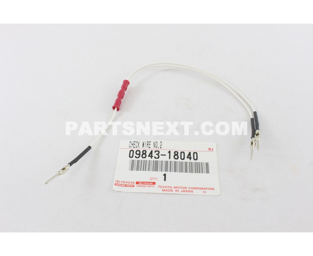 Toyota :: 09843-18040 CHECK WIRE NO.2
