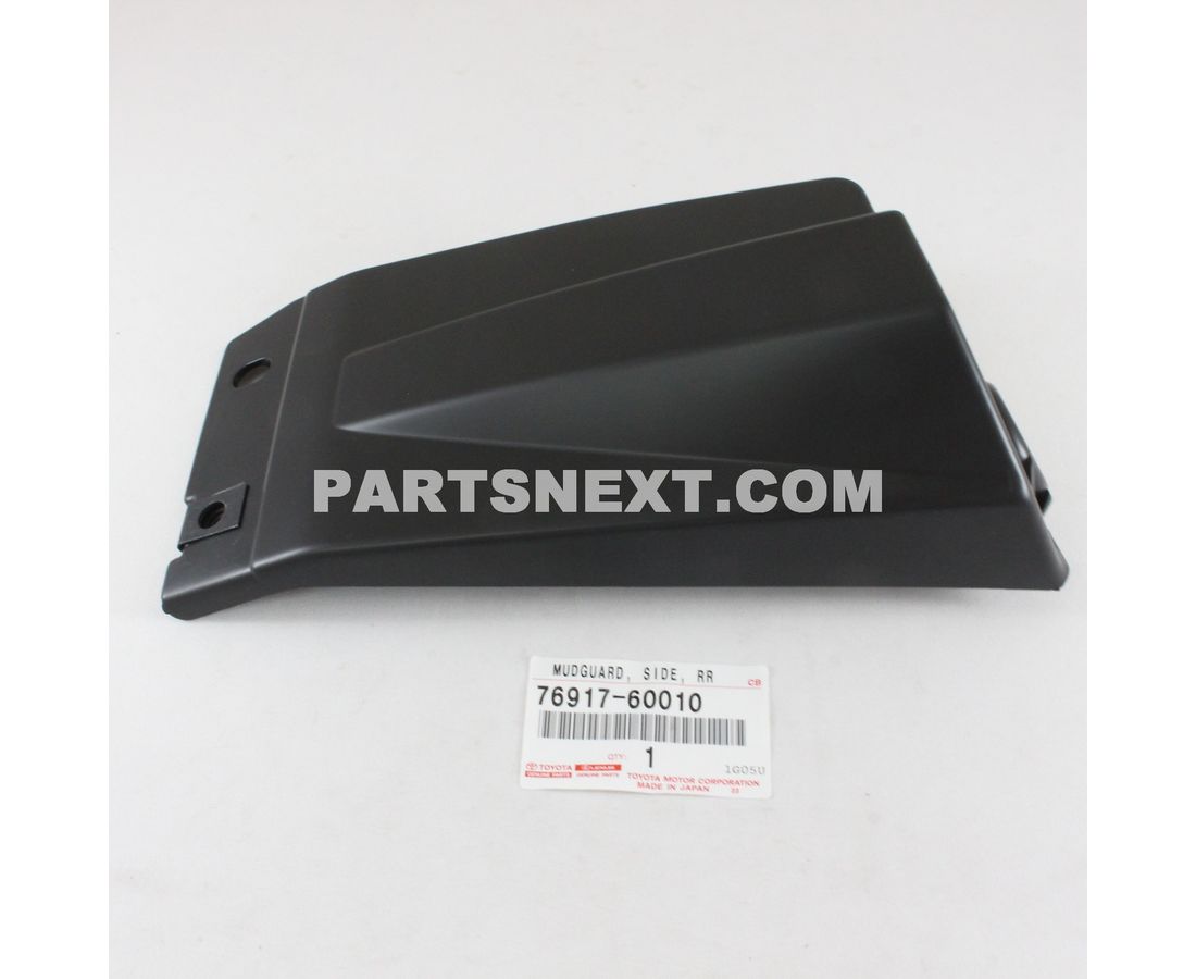 Toyota :: 76917-60010 MUDGUARD, SIDE, REAR RH