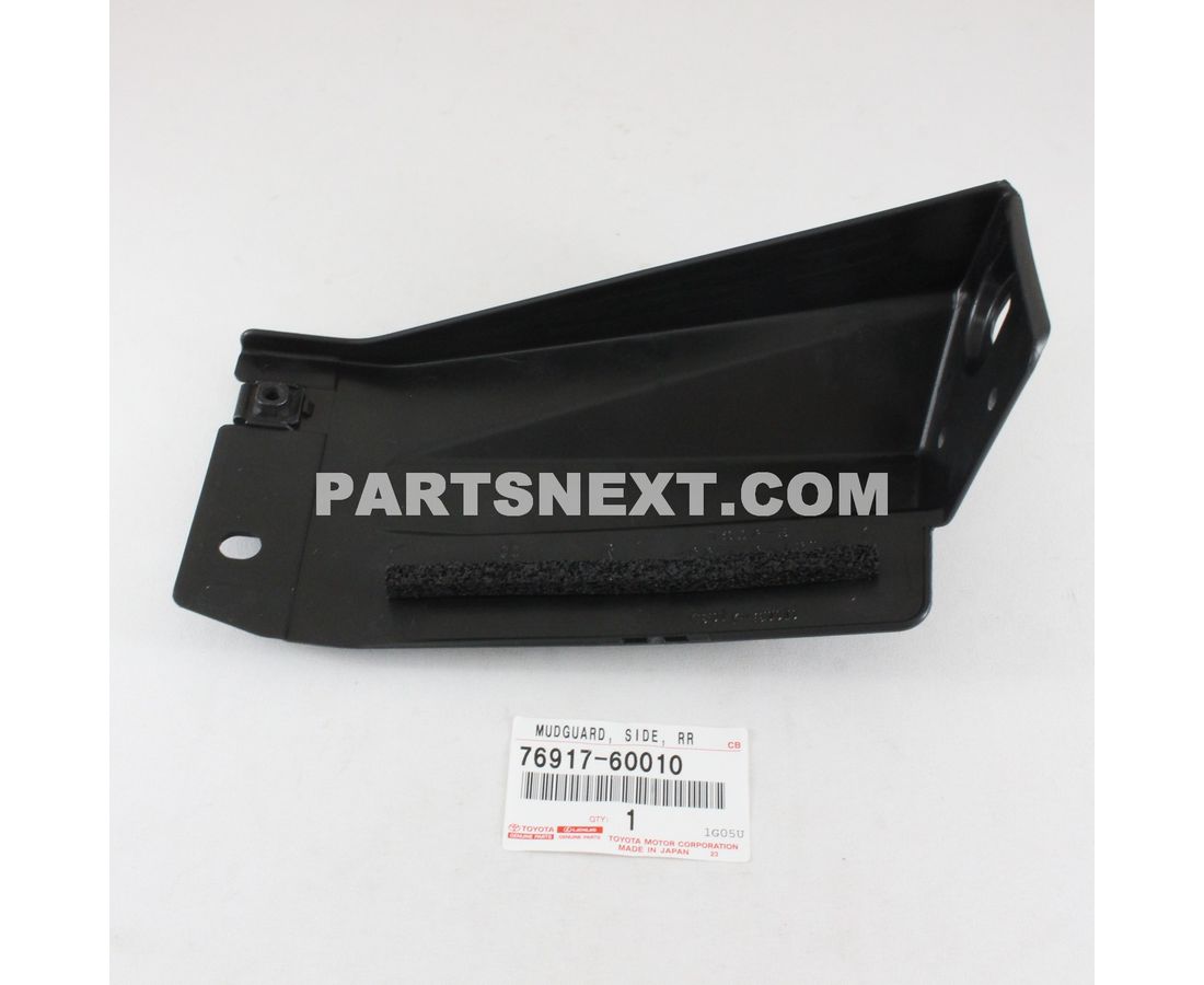 Toyota :: 76917-60010 MUDGUARD, SIDE, REAR RH