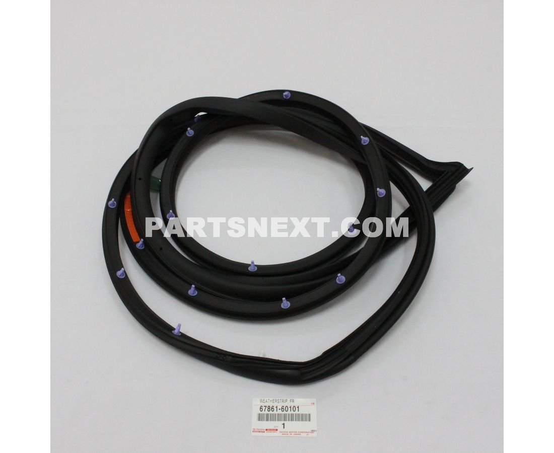 Toyota :: 67861-60101 WEATHERSTRIP, FRONT DOOR, RH