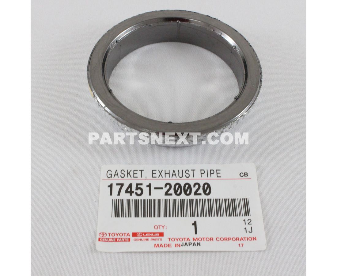Toyota :: 17451-20020 GASKET, EXHAUST PIPE