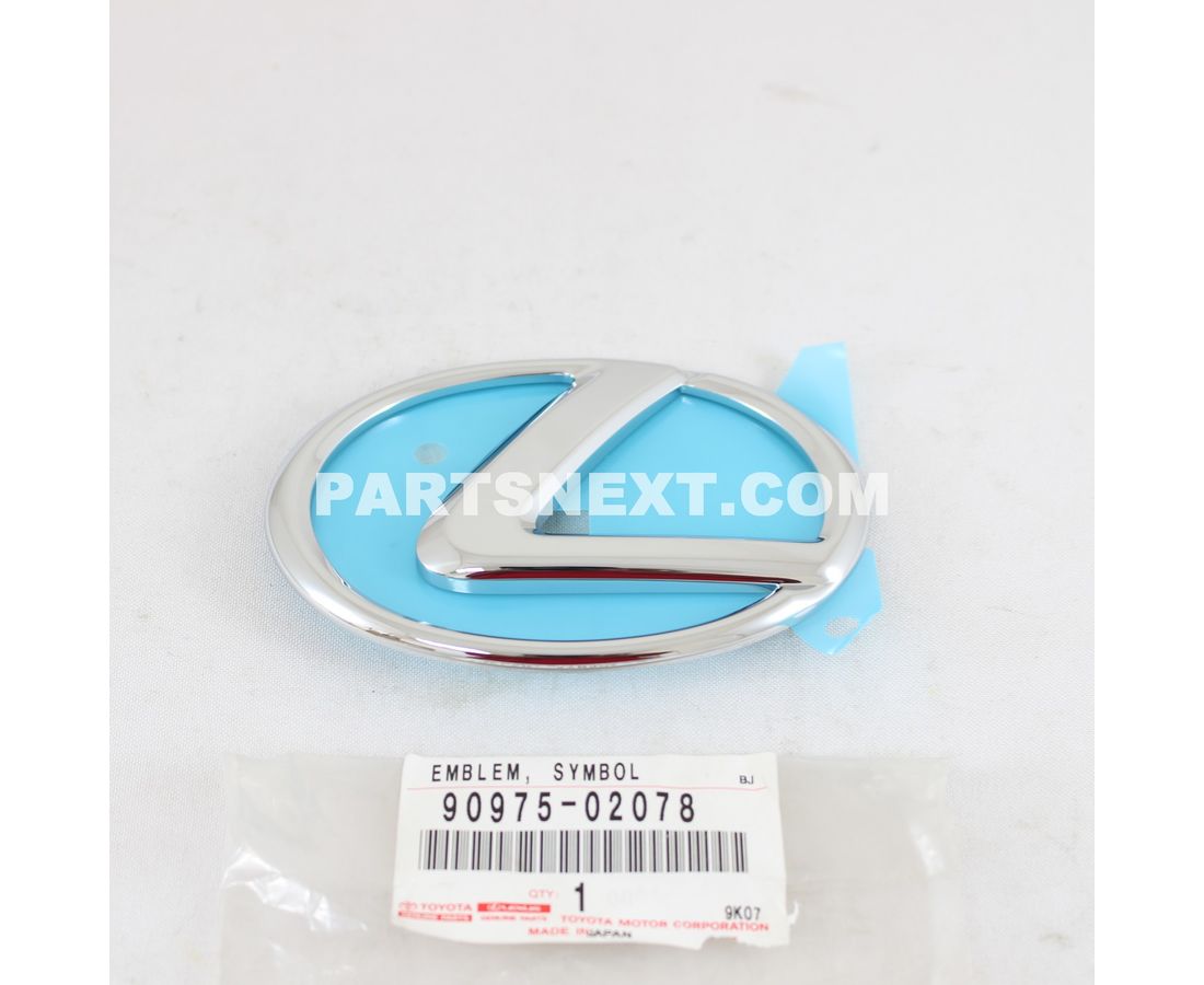 Toyota :: 90975-02078 EMBLEM, SYMBOL