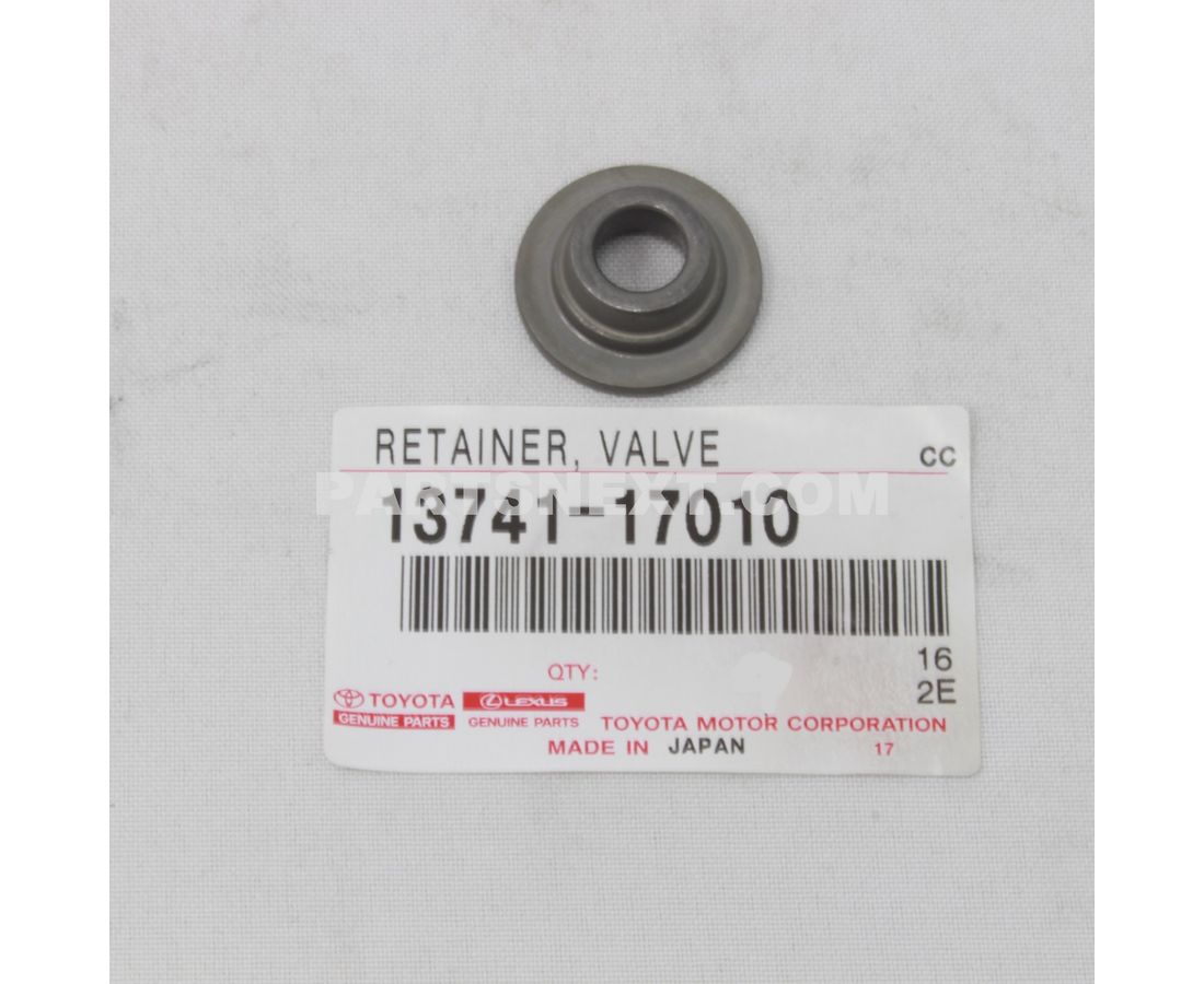 Toyota :: 13741-17010 RETAINER, VALVE SPRING