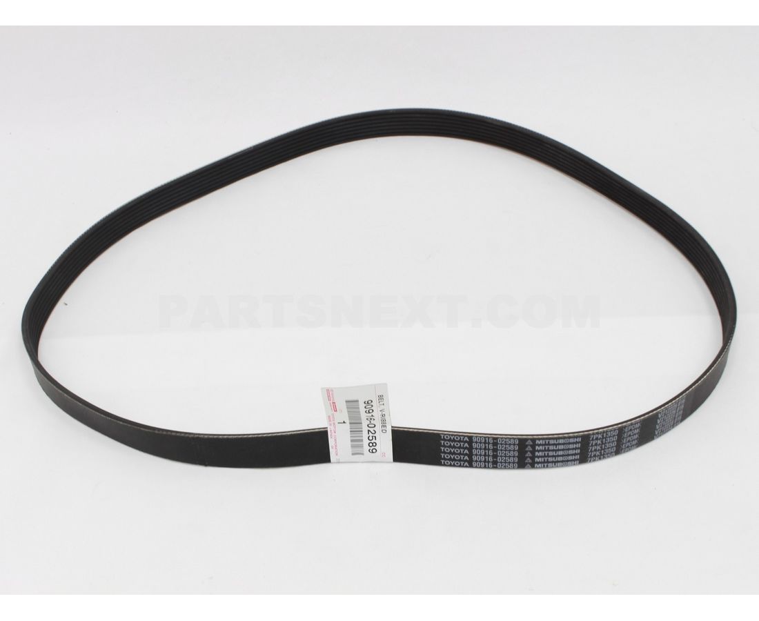 Toyota :: 90916-02589 BELT, V (COOLER COMPRESSOR TO CRANKSHAFT PULLEY ...