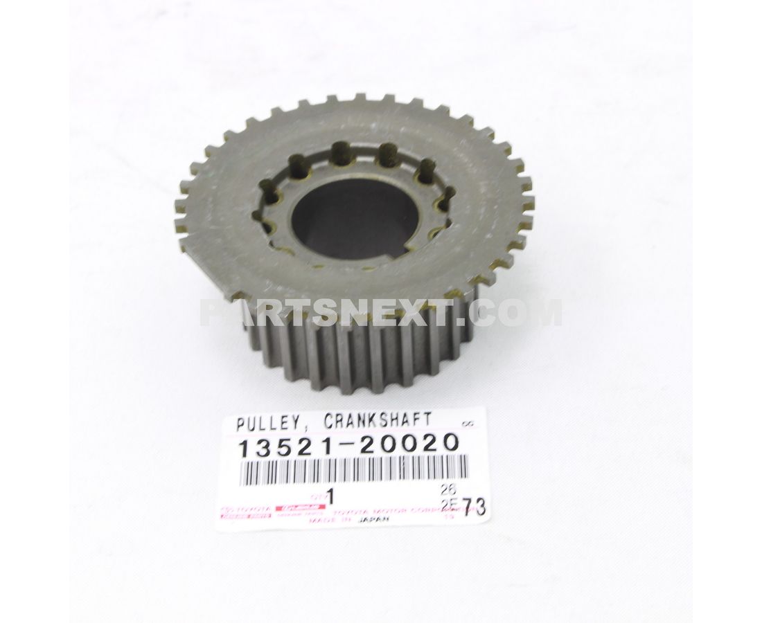 Toyota :: 13521-20020 PULLEY, CRANKSHAFT TIMING