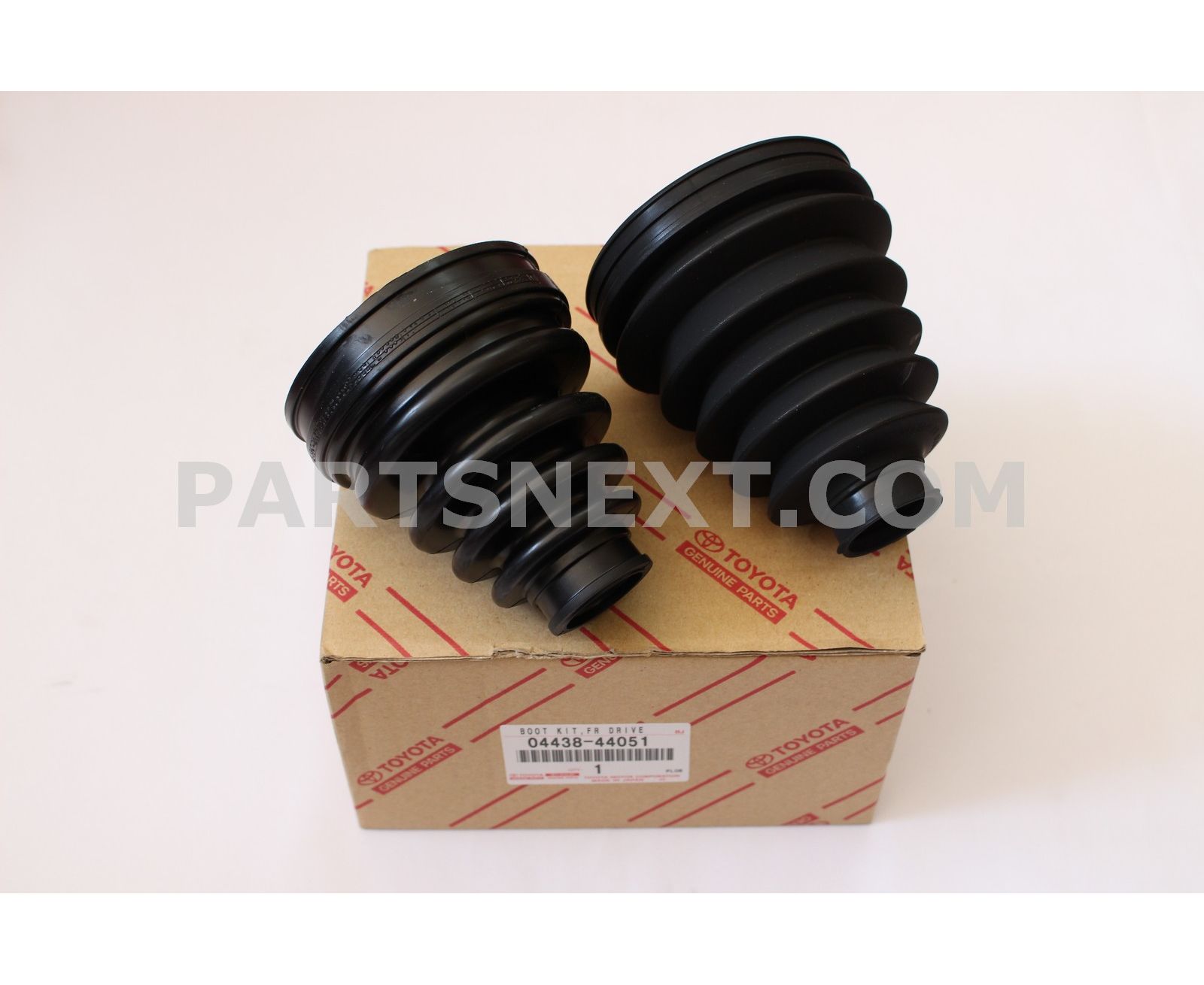 Toyota :: 04438-44051 BOOT KIT, FRONT DRIVE SHAFT, IN & OUTBOARD, RH/LH