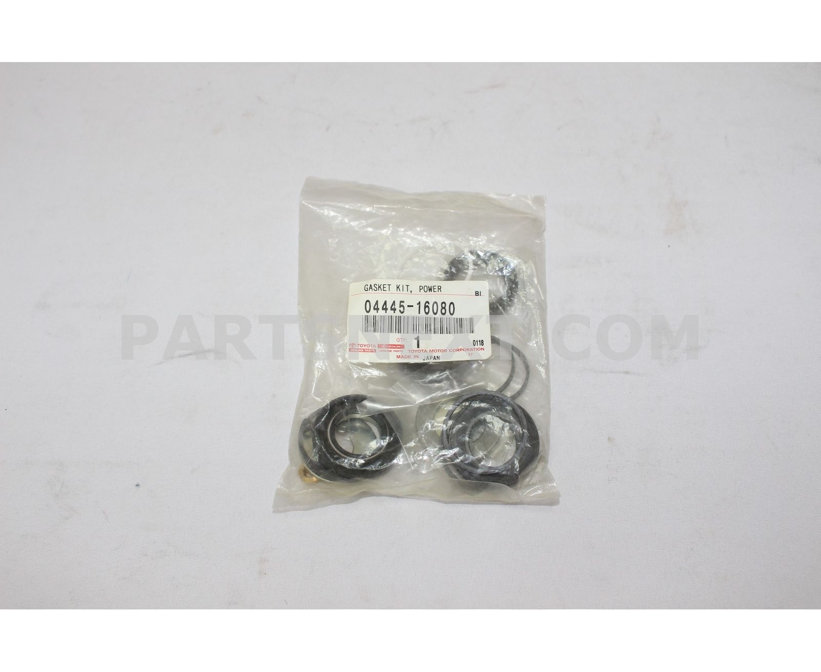 Toyota :: 04445-16080 GASKET KIT, POWER STEERING GEAR(FOR RACK & PINION)