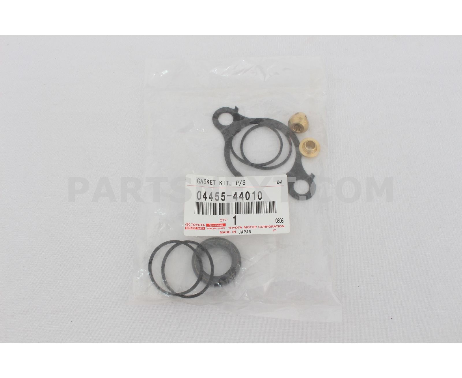 Toyota :: 04445-44010 GASKET KIT, POWER STEERING GEAR(FOR RACK & PINION)