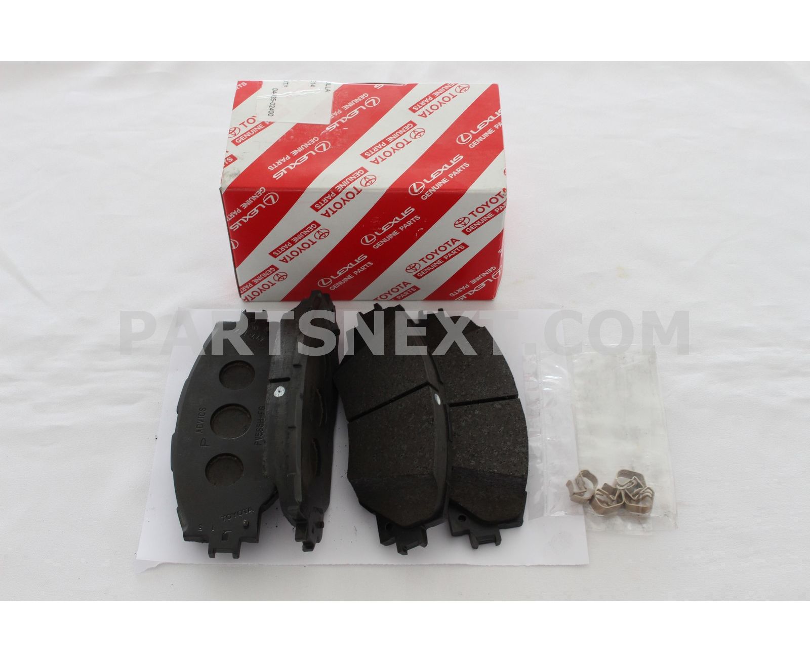 Toyota :: 04465-02400 PAD KIT, DISC BRAKE, FRONT
