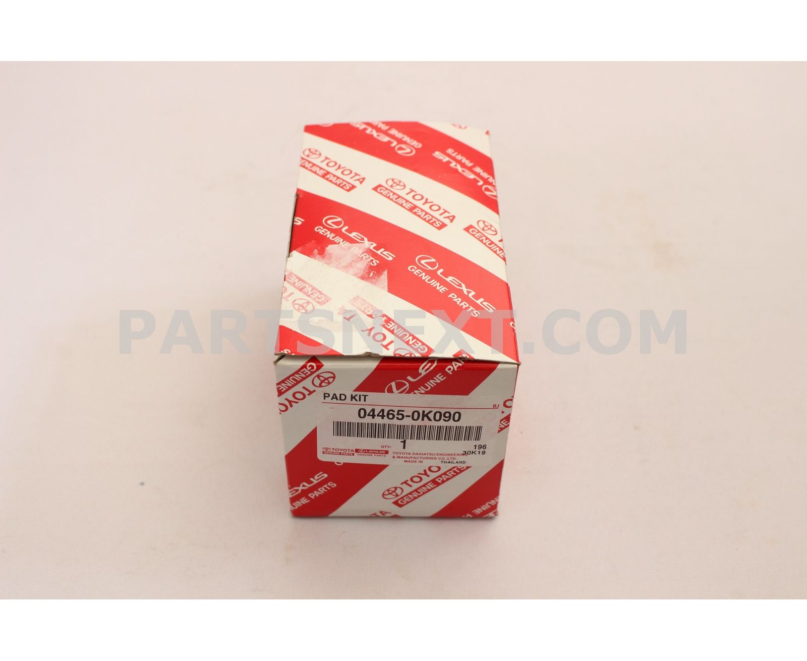 Toyota :: 04465-0K090 PAD KIT, DISC BRAKE, FRONT