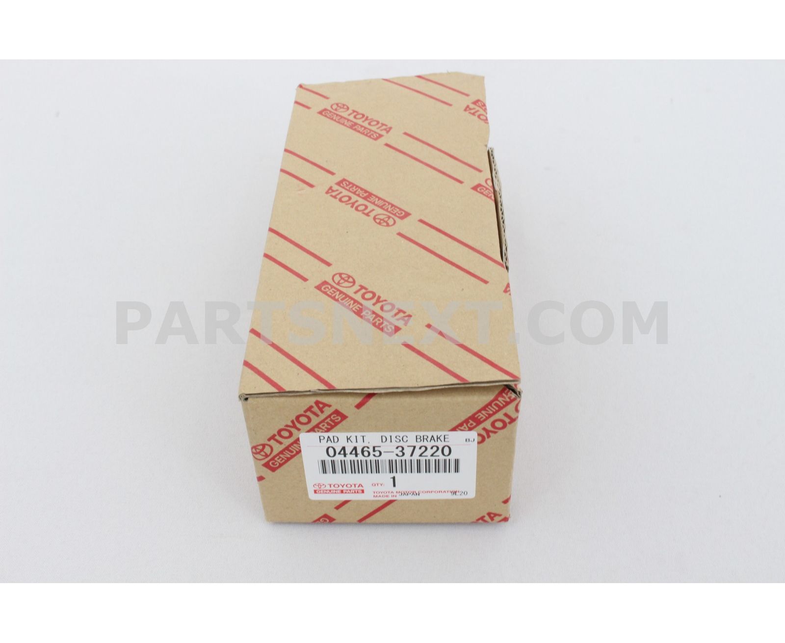 Toyota :: 04465-37220 PAD KIT, DISC BRAKE, FRONT