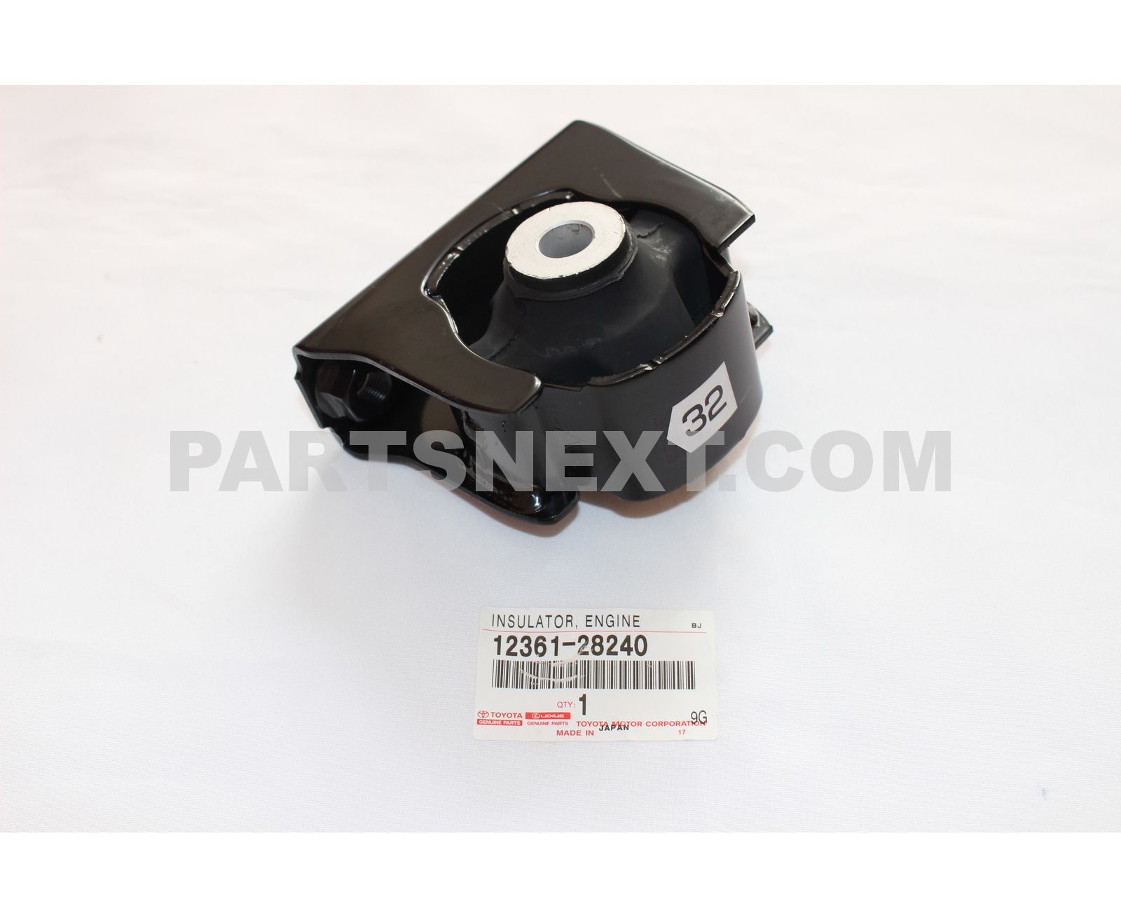 Toyota :: 12361-28240 INSULATOR, ENGINE MOUNTING, FRONT(FOR TRANSVERSE ...