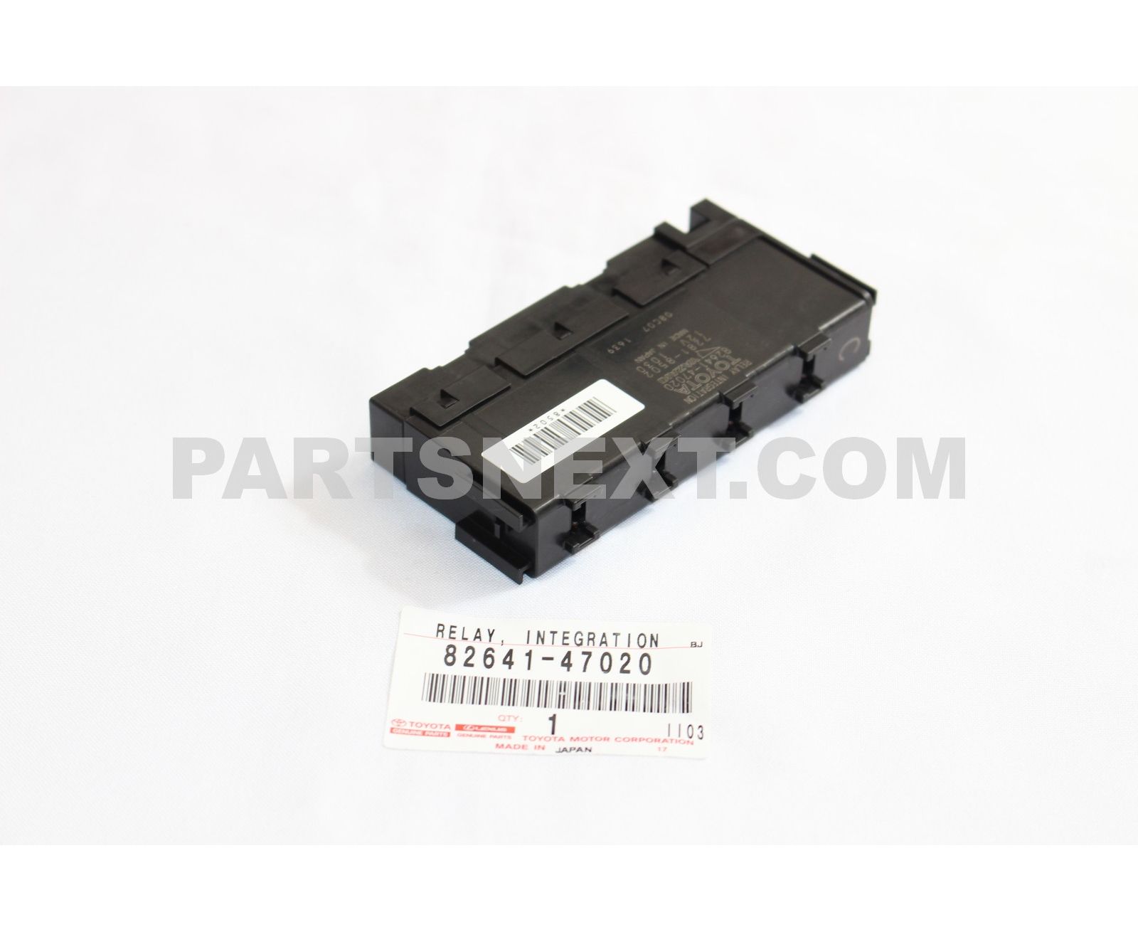 Toyota :: 82641-47020 RELAY, INTEGRATION NO.1
