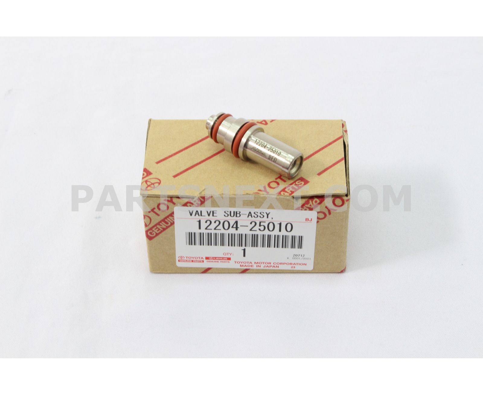 Toyota :: 12204-25010 VALVE SUB-ASSY