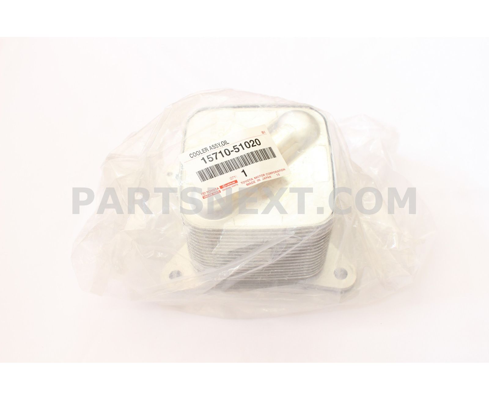 Toyota :: 15710-51020 COOLER ASSY, OIL