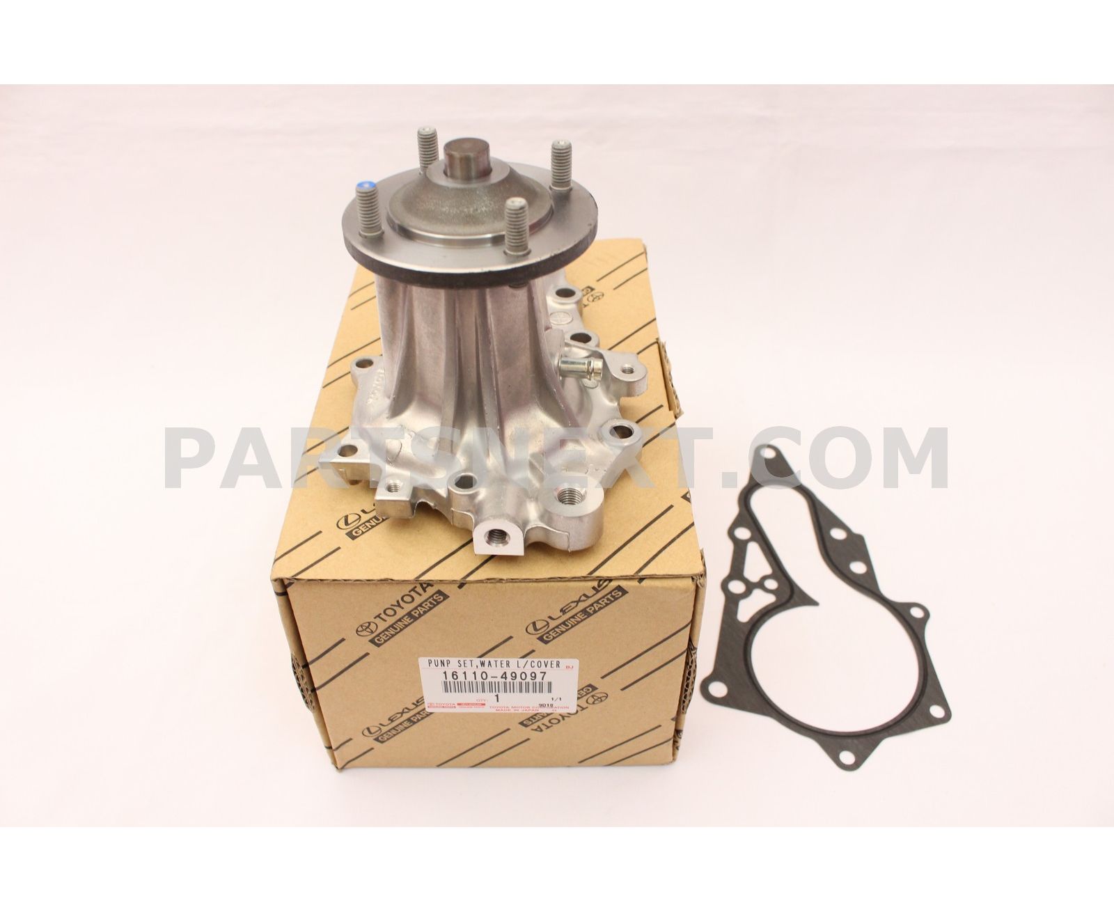 Toyota :: 16110-49097 PUMP ASSY, WATER, W/O COUPLING