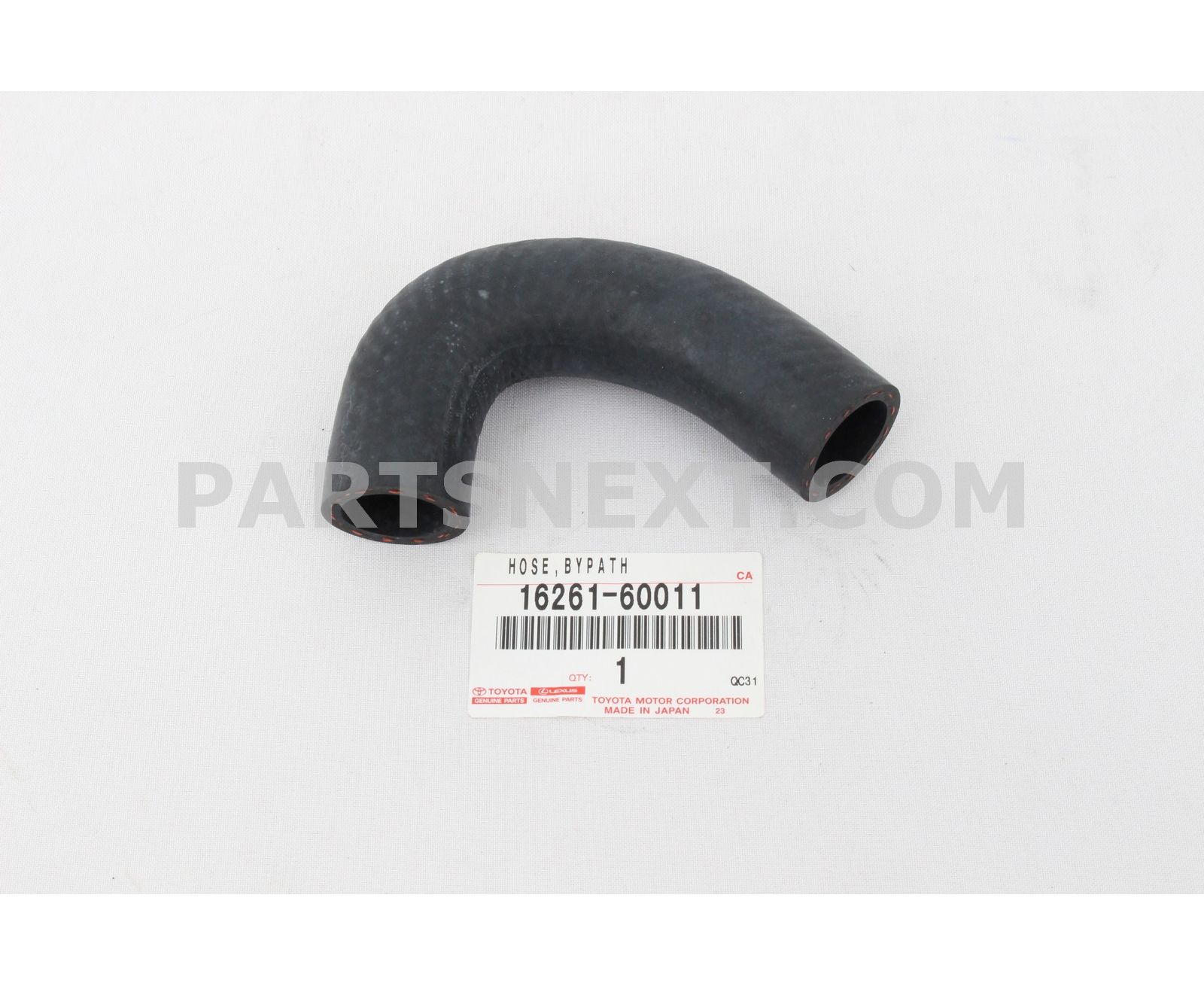 Toyota :: 16261-60011 HOSE, WATER BY-PASS