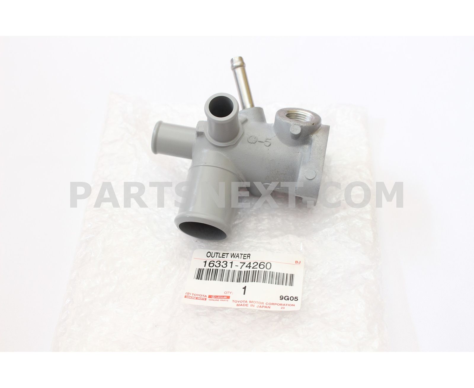 Toyota :: 16331-74260 OUTLET, WATER
