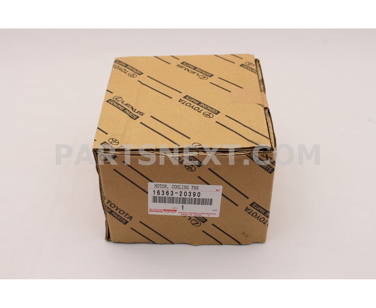 Toyota :: 16363-20390 MOTOR, COOLING FAN