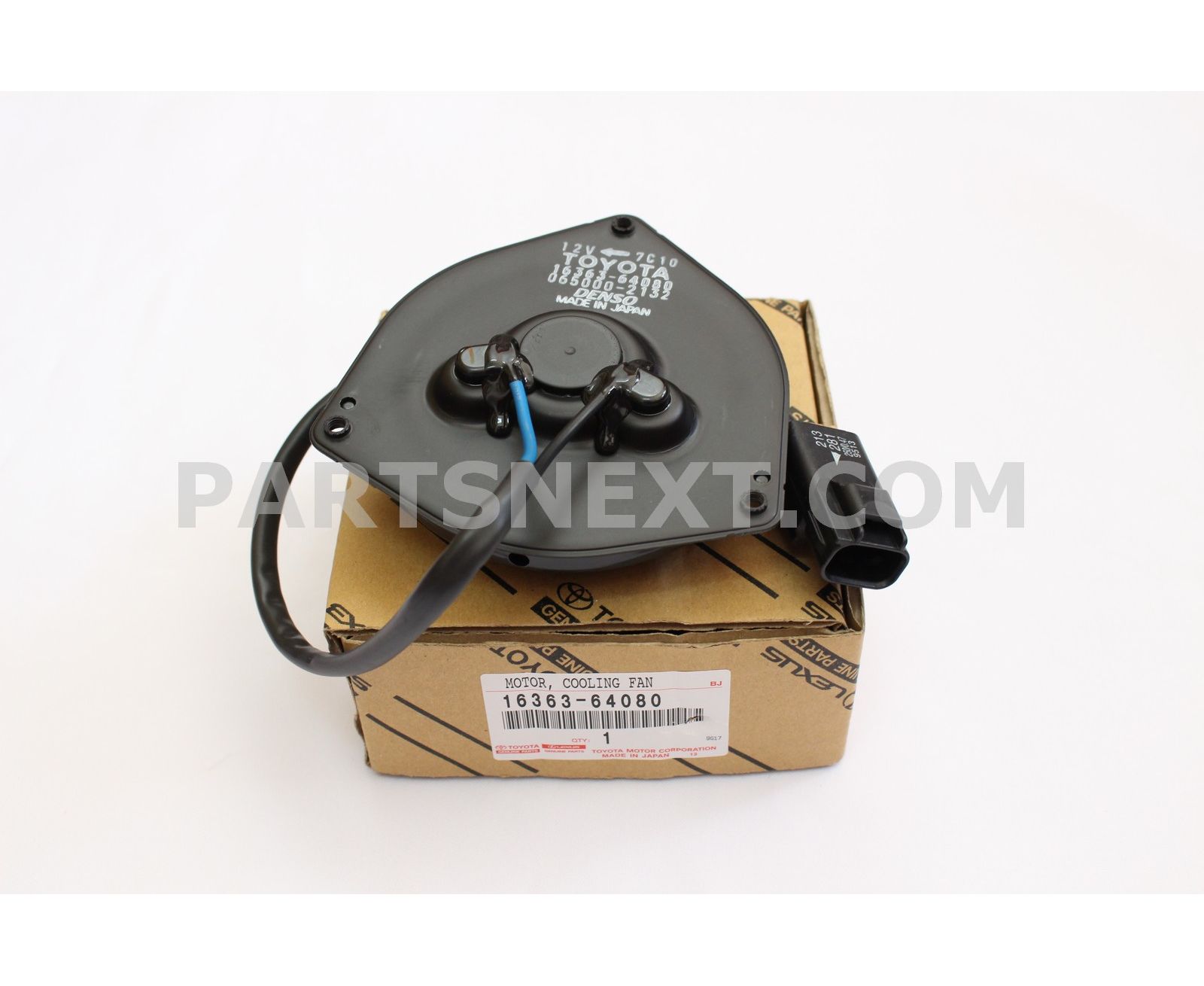 Toyota :: 16363-64080 MOTOR ASSY, BLOWER (FOR CONDENSER)