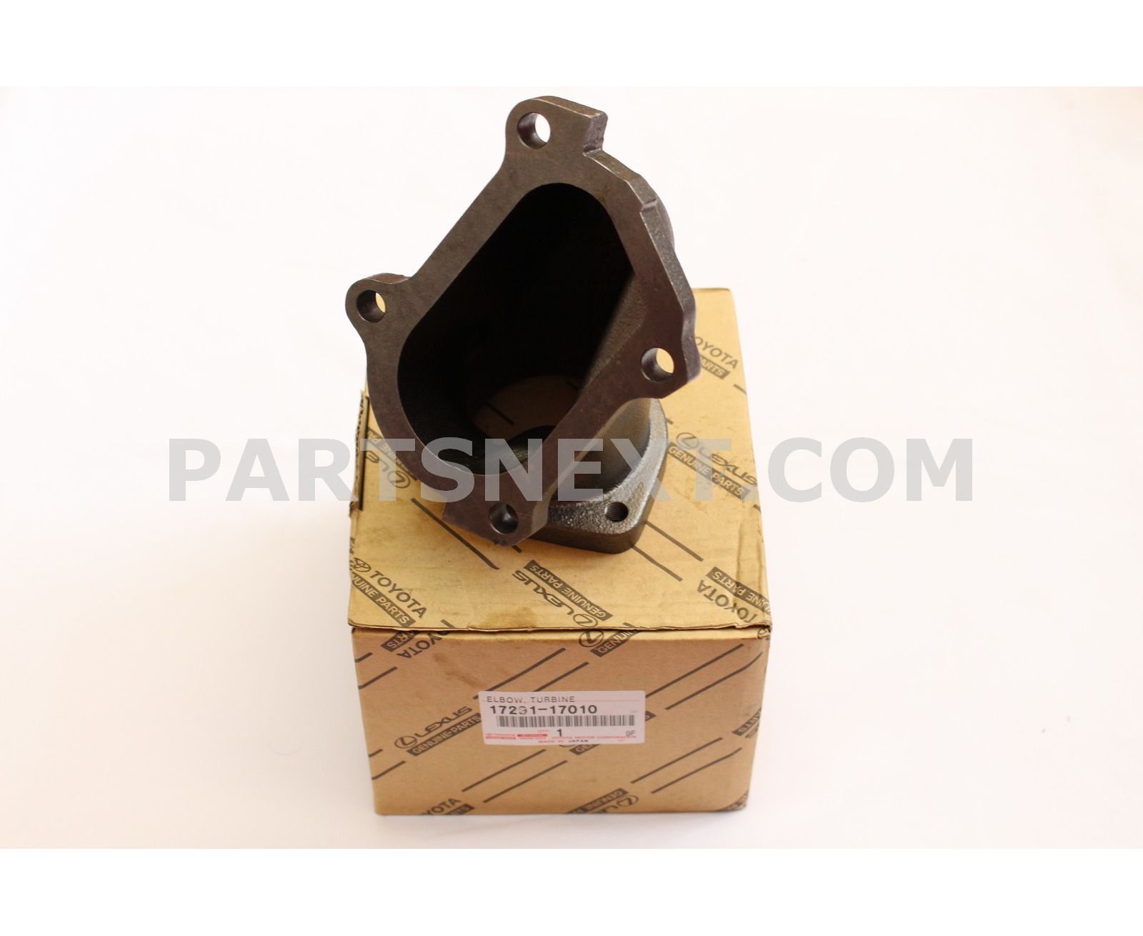 Toyota :: 17291-17010 ELBOW, TURBINE OUTLET