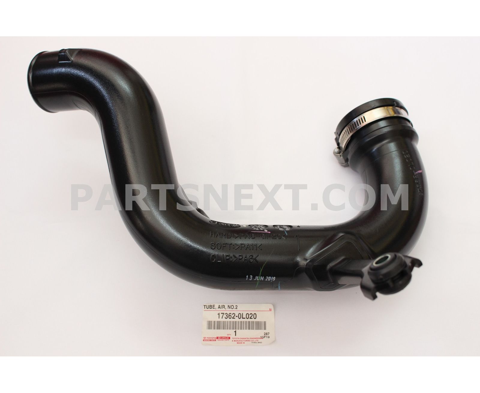 Toyota :: 17362-0L020 TUBE, AIR, NO.2