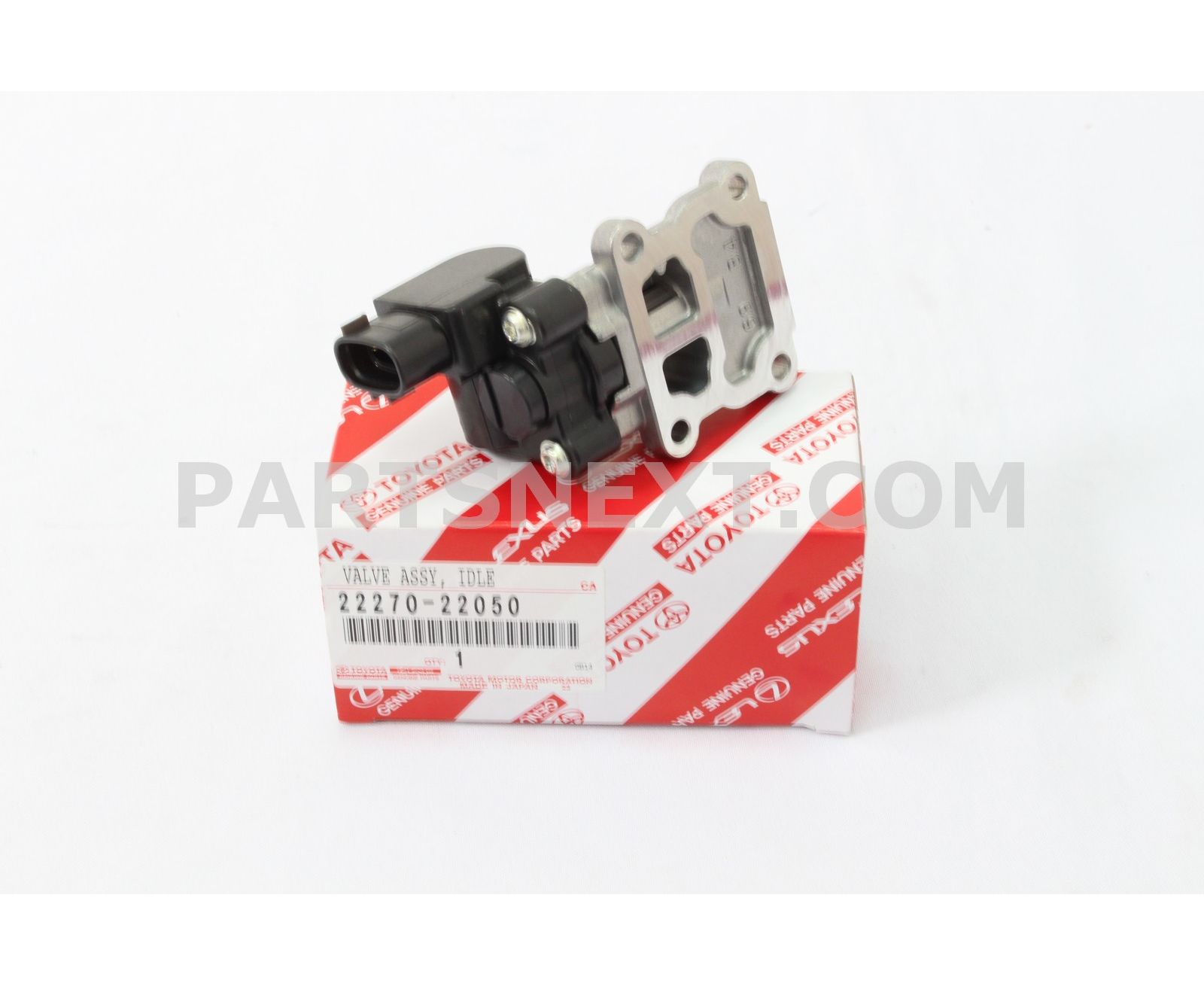 Toyota :: 22270-22050 VALVE ASSY, IDLE SPEED CONTROL(FOR THLOTTLE BODY)