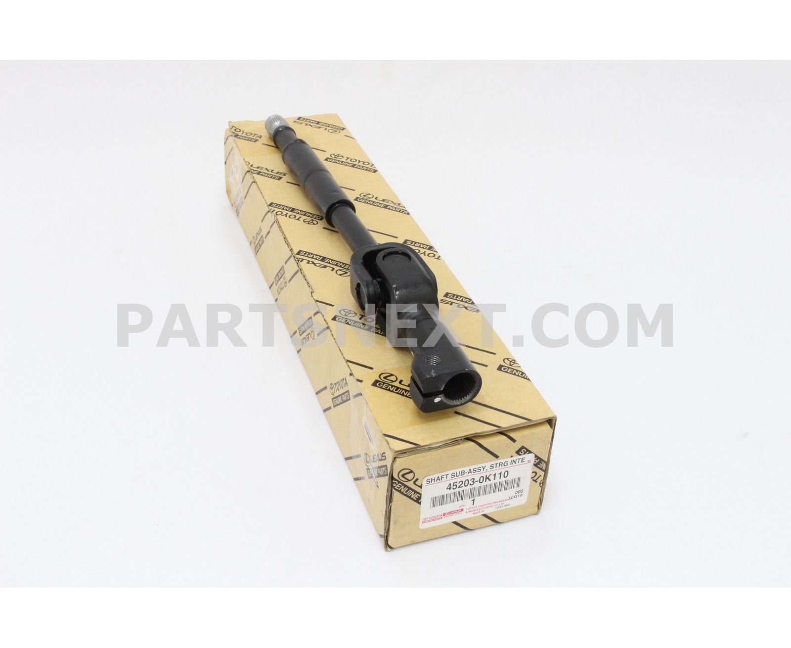 Toyota :: 45203-0K110 SHAFT SUB-ASSY, STEERING INTERMEDIATE, NO.2