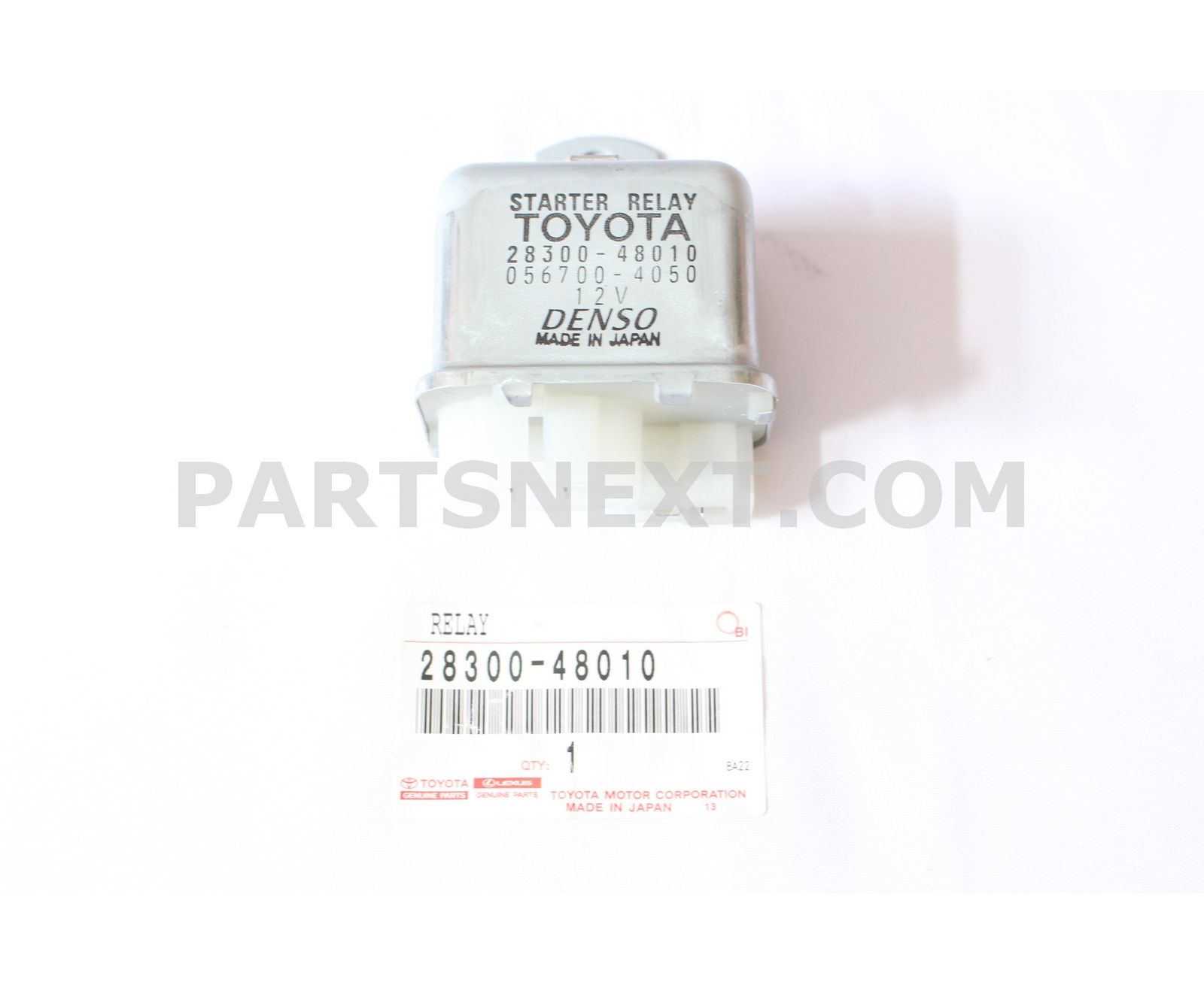Toyota :: 28300-48010 RELAY ASSY, STARTER